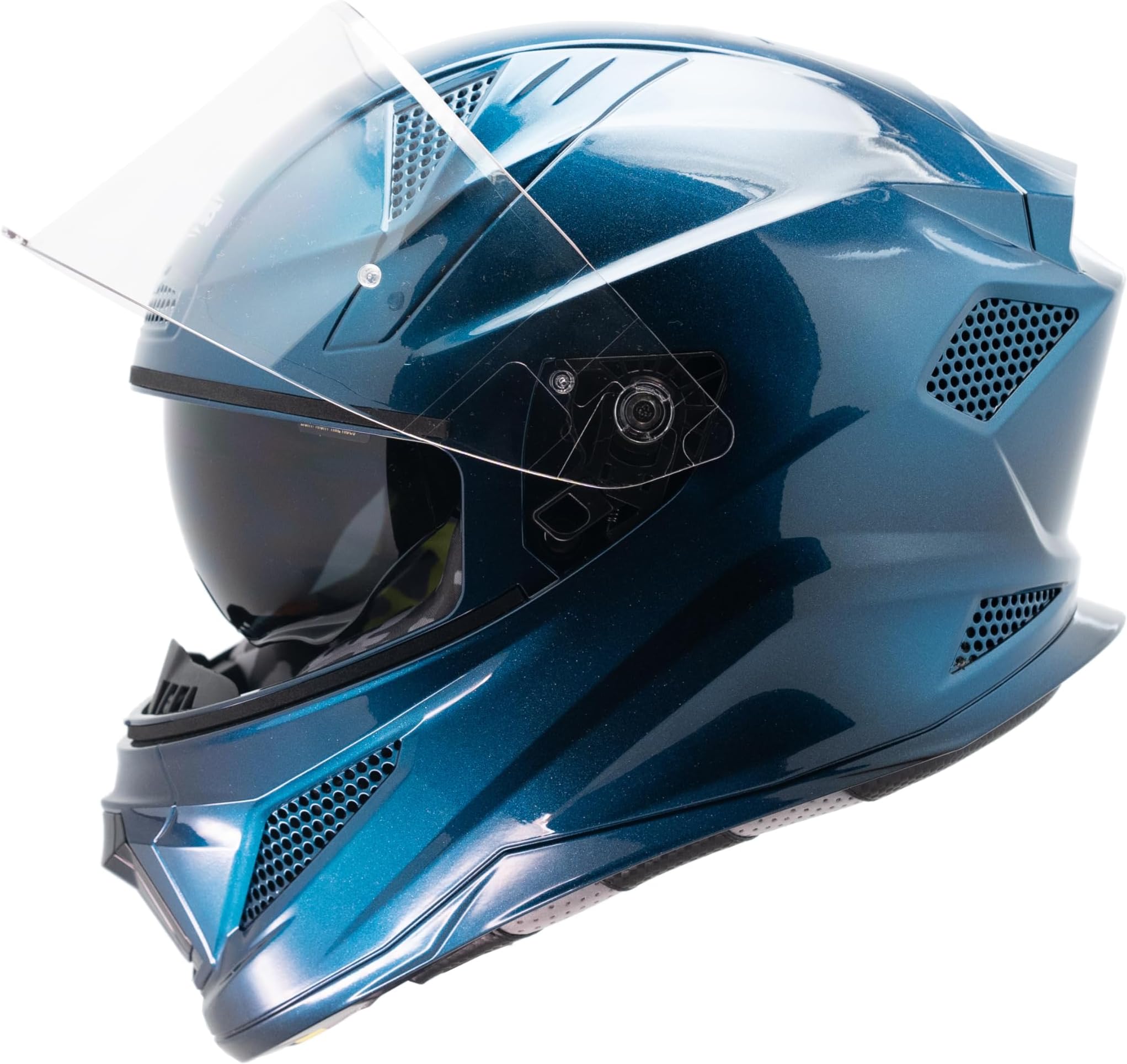 Steelbird SBH-25 Breeze On Ombre 7Wings ISI Certified Full Face Helmet ...