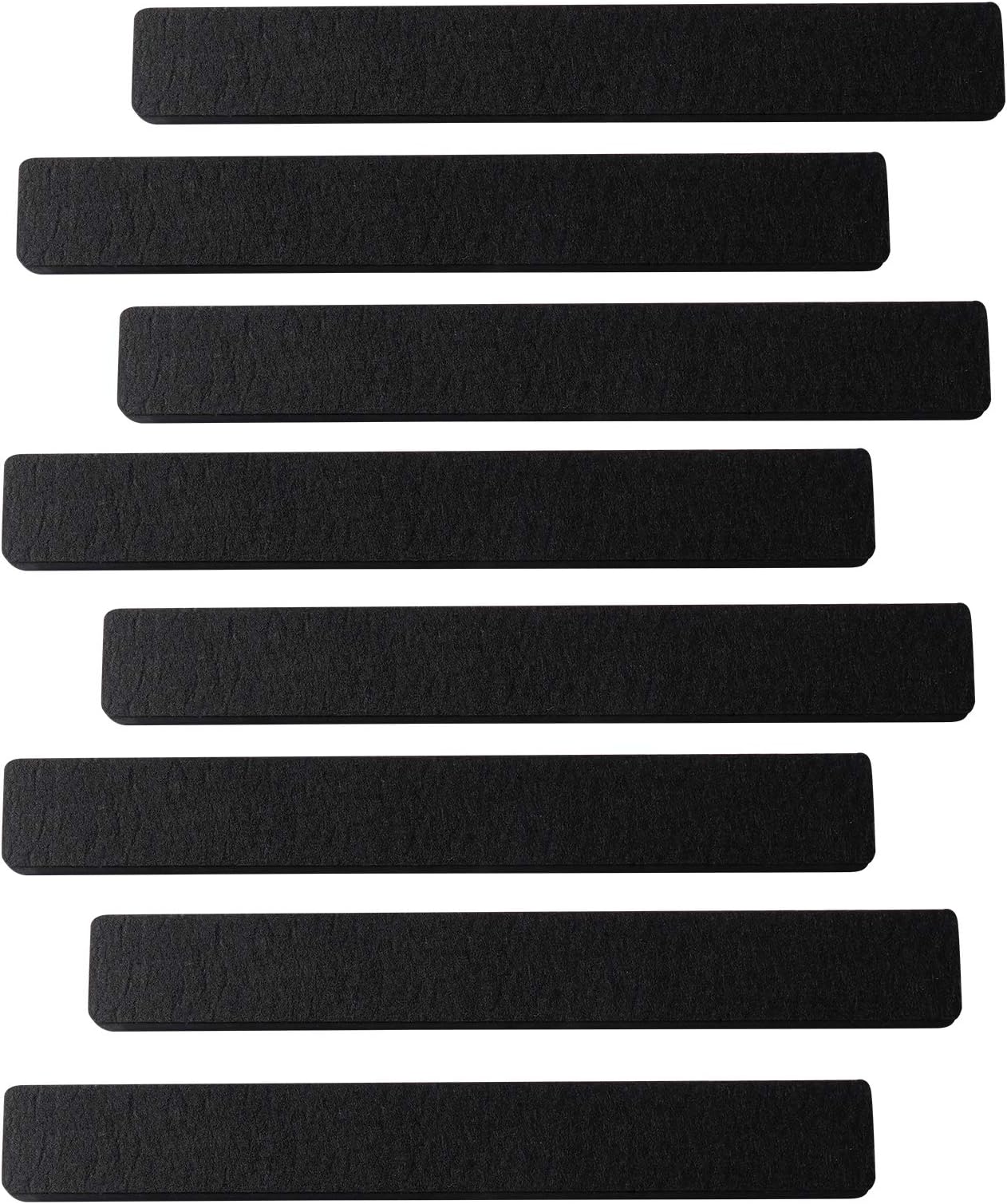 Amazon.com : Afumazi 8Pcs Felt Board Tile Bulletin Board Bar Strip for ...