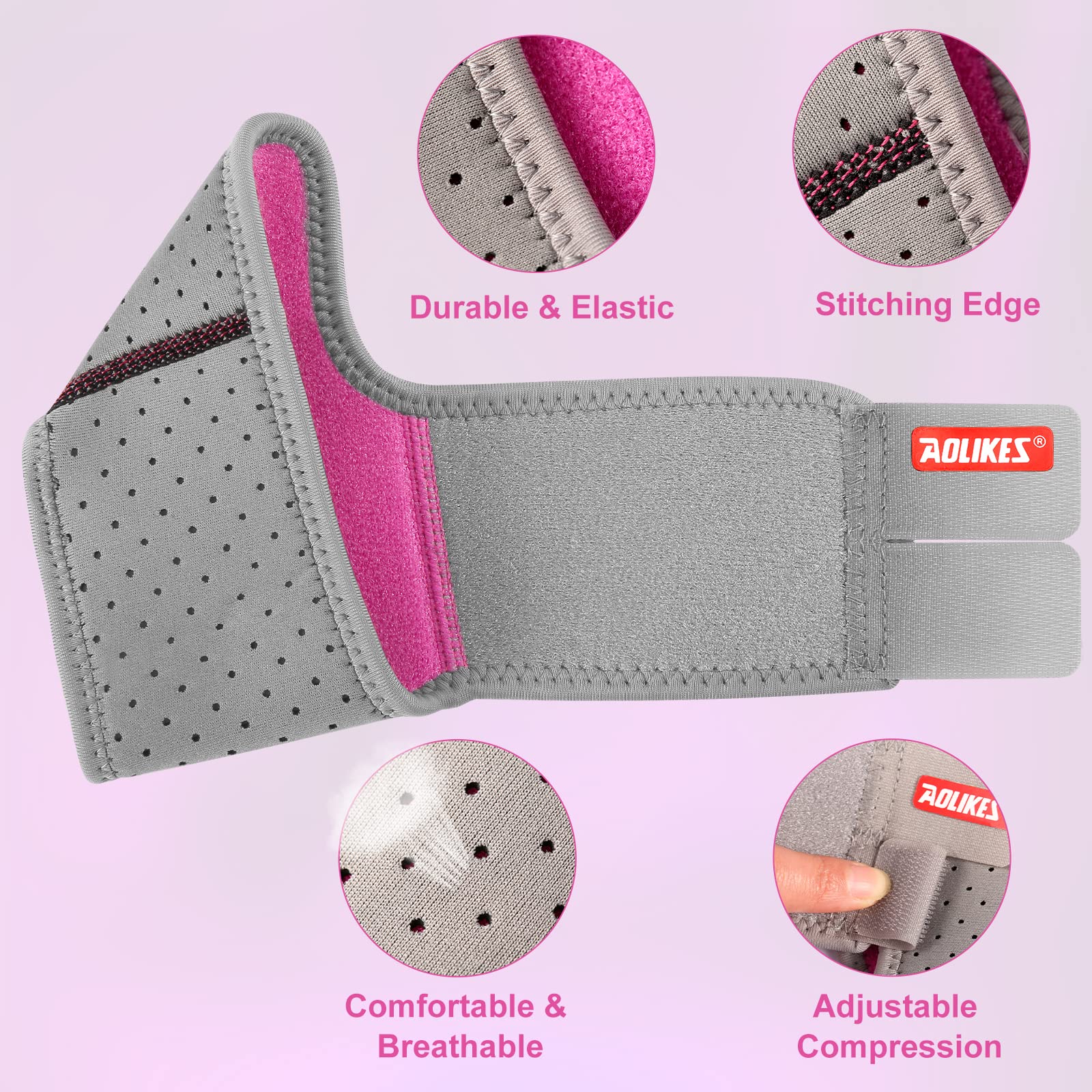 Snapklik.com : Youth Ankle Brace Supports Breathable Neoprene Ankle Stabilizer Adjustable Child ...