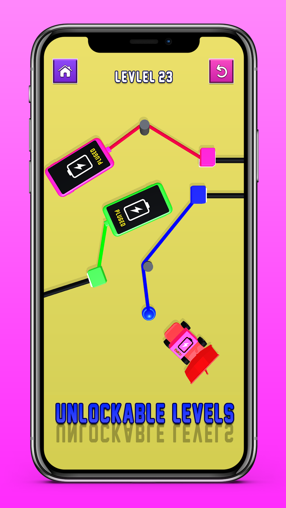 Power Rush: Plug Me In Recharge Mobile Phone Charging Puzzle Game - App ...