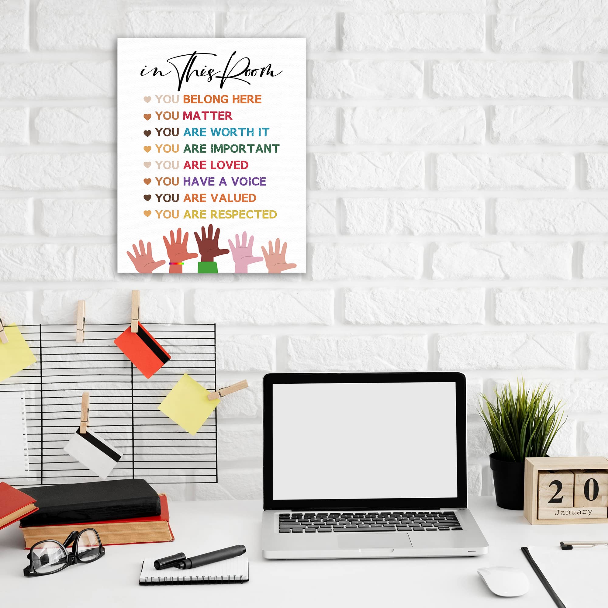 Snapklik.com : Framed Canvas Wall Art Inspirational Quotes, In This ...