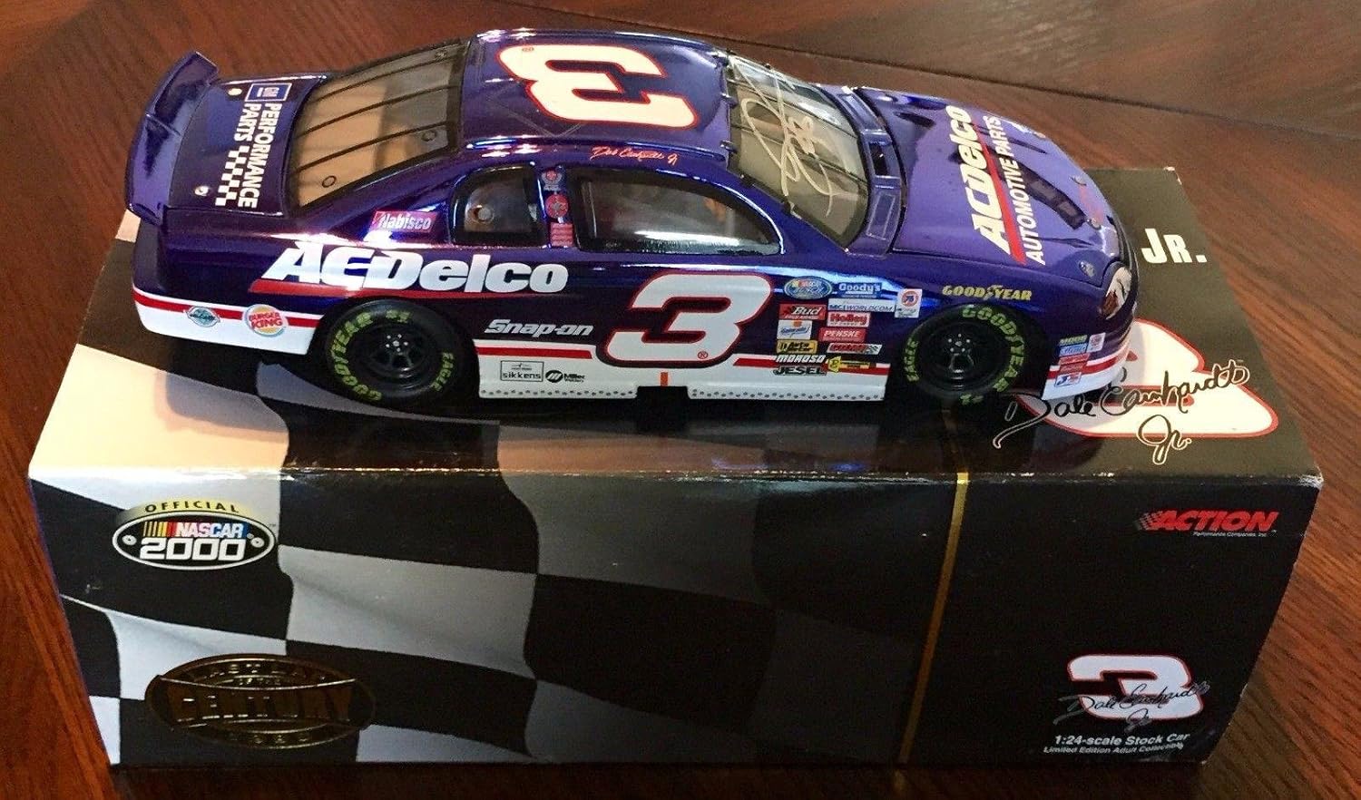 1999 Dale Earnhardt Jr AC Delco Last Lap Century Signed #3 1/24 Diecast ...