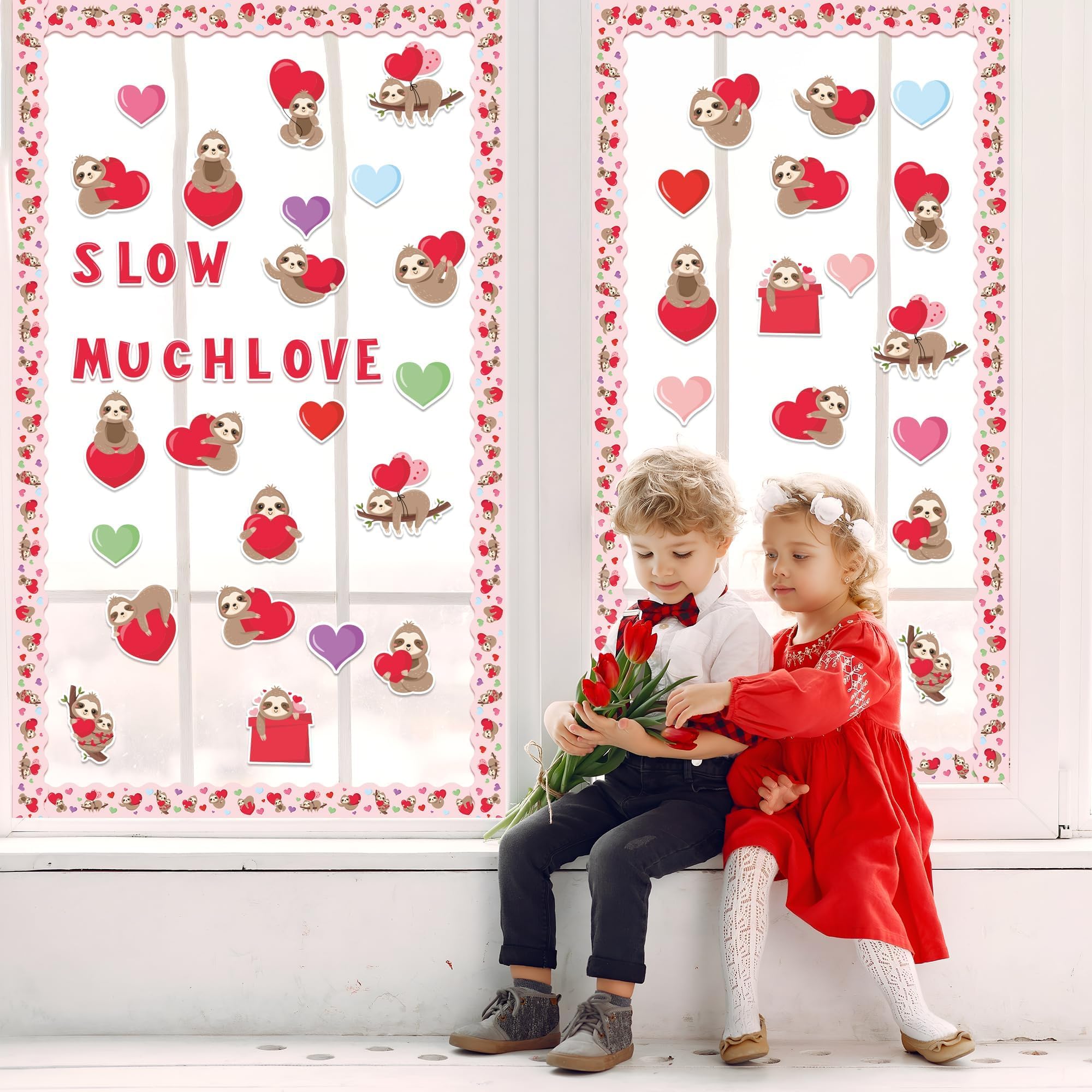 Snapklik.com : Sloth Animal Bulletin Board Cutouts - 112 Back To School ...