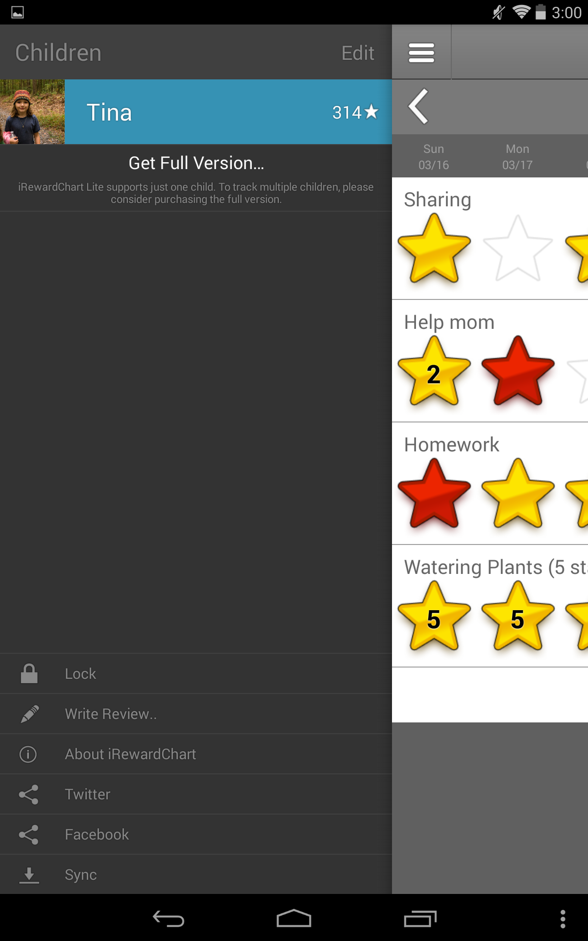 iRewardChart Lite - App on the Amazon Appstore