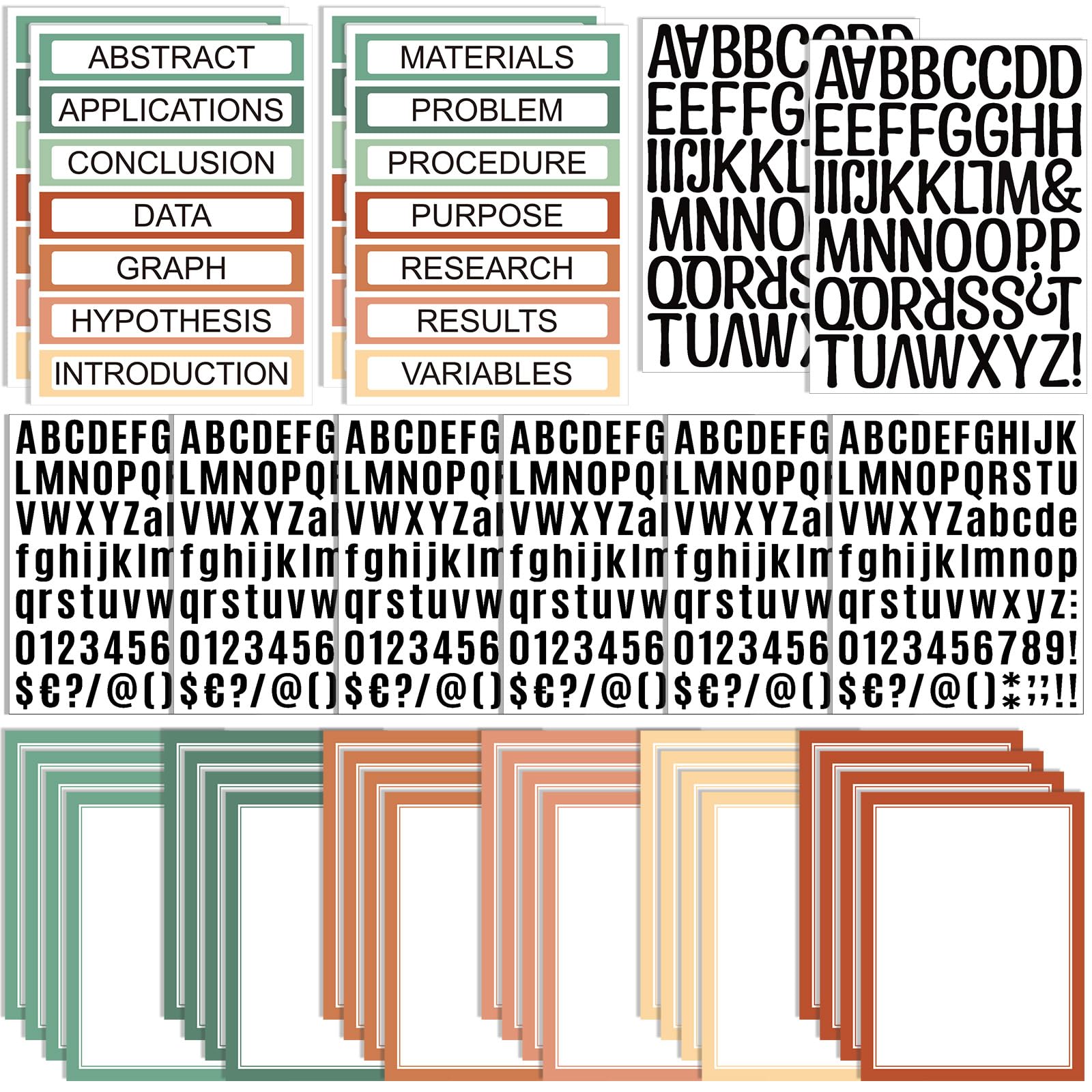 Snapklik.com : PerKoop 36 Sheets Science Fair Board Poster Boards ...