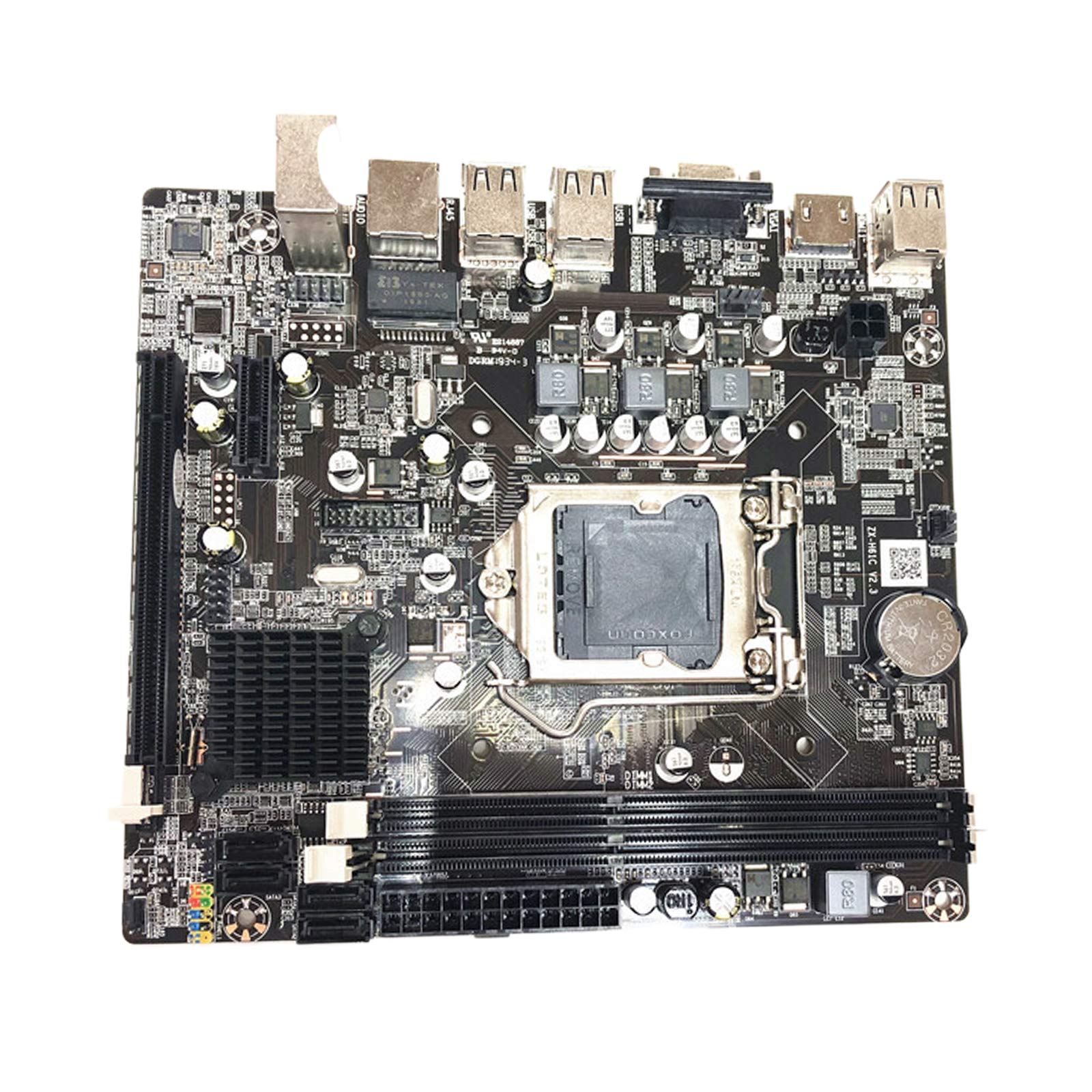 Vms Indiah61 Desktop Motherboard Socket Lga 1155 Ddr3 Memory Micro ...