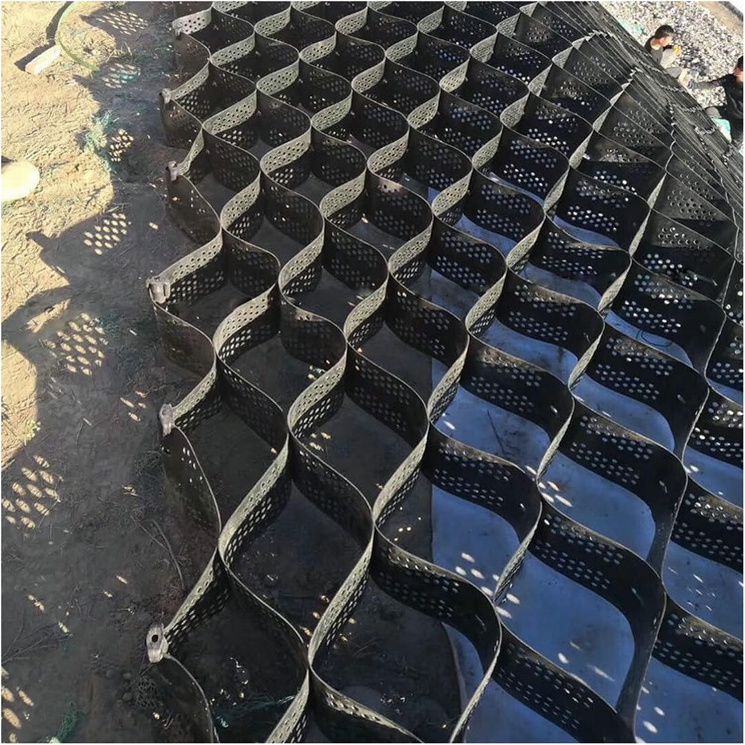 Pea Gravel Grid Paving Stabilizer,Geocell Ground Grid,Polyethylene ...