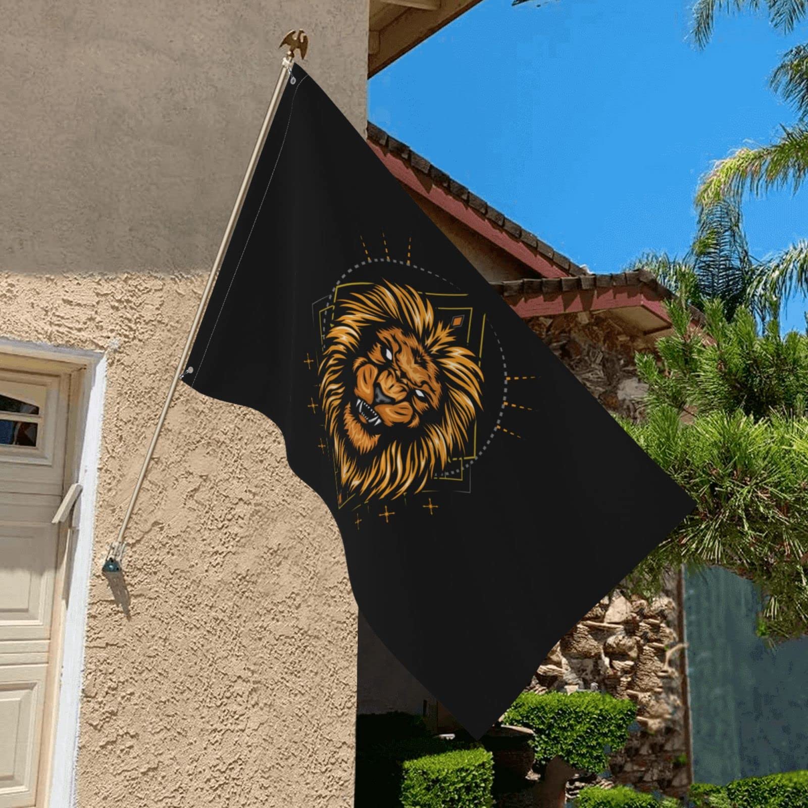 Golden Lion Flag