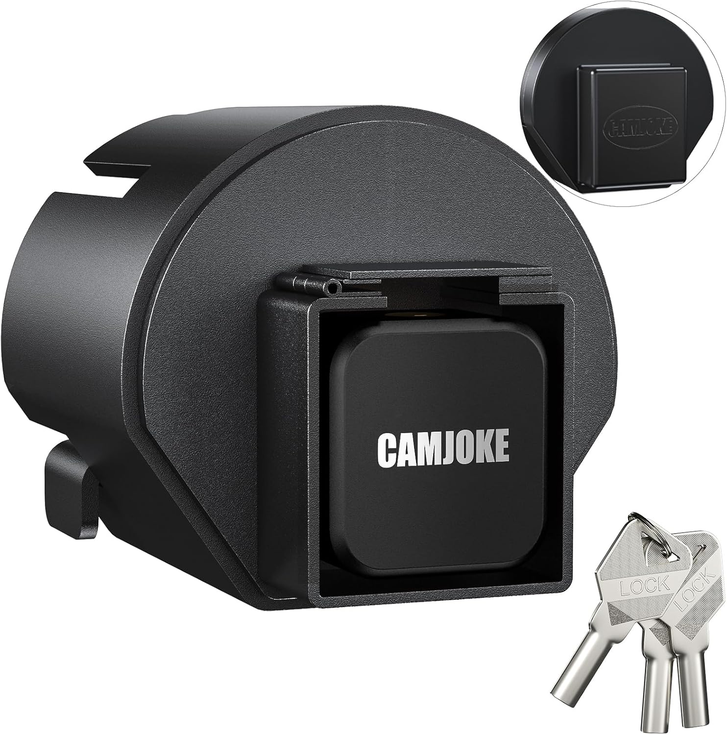 Amazon.com: Trailer Lock Fits 2 &2 5/16 Inch Secures Safety Chains for ...