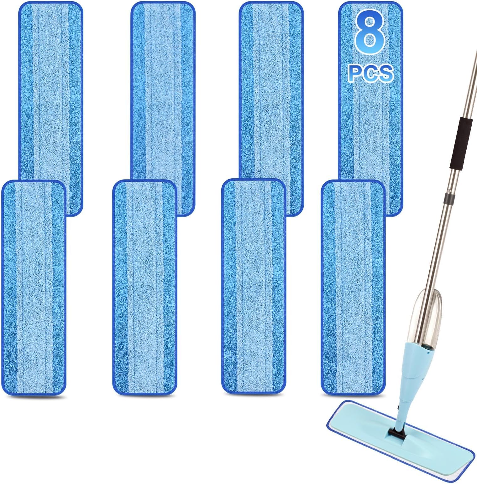 Amazon.com: Mr. Clean Wet Dry Mop Refill Microfiber 3 Pack, Color May ...