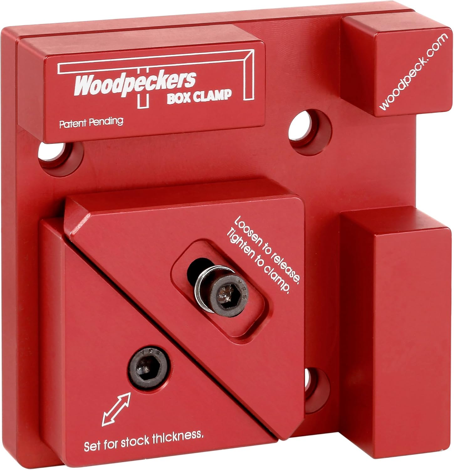Woodpeckers Precision Woodworking Tools Aluminum Box Clamp Single Clamp ...