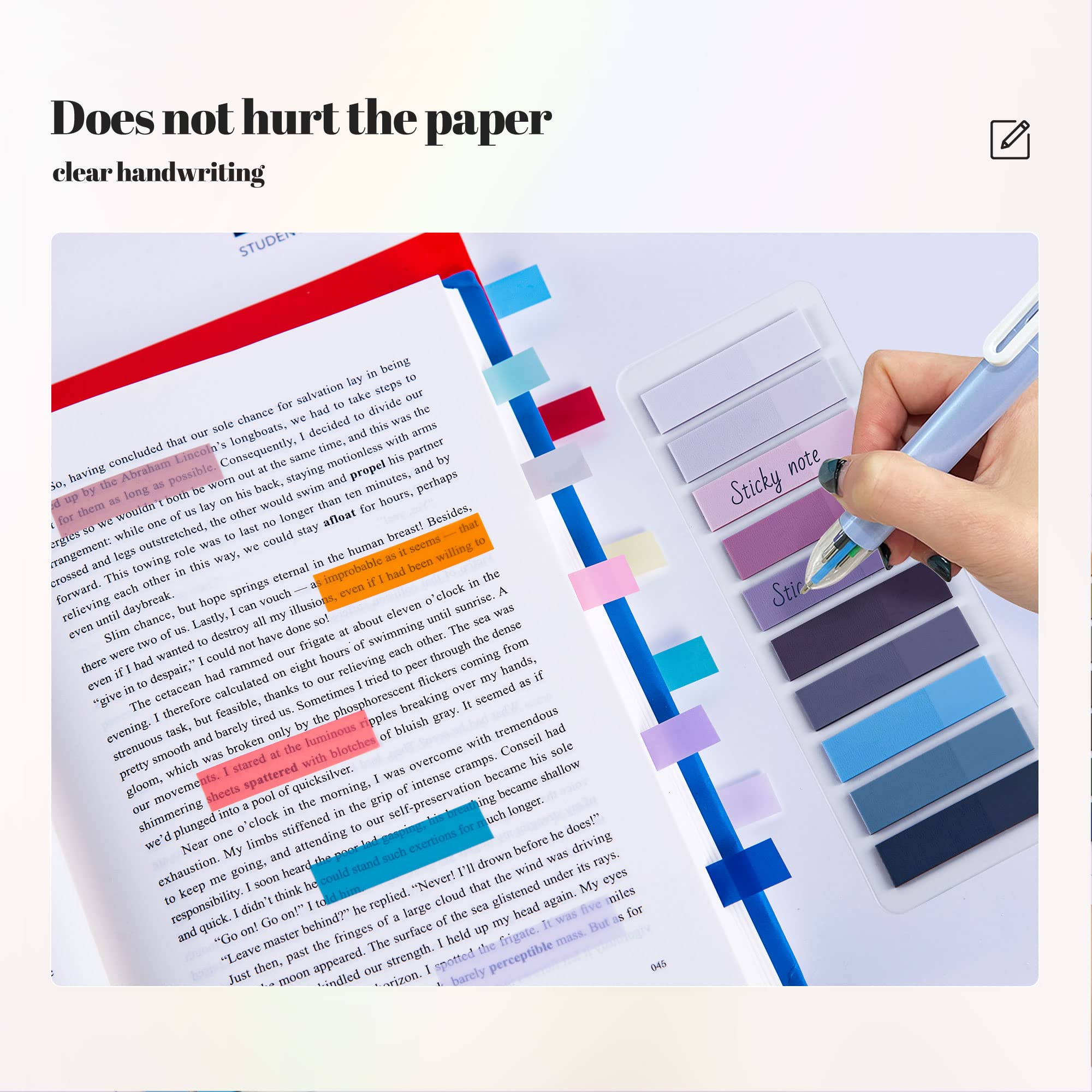 Snapklik.com : 1600 Pieces Sticky Tabs, Sticky Note Tabs, Page Flags ...