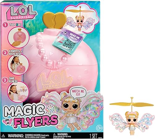 Amazon.com: L.O.L. Surprise! Magic Flyers: Sky Starling- Hand Guided Flying Doll, Collectible ...
