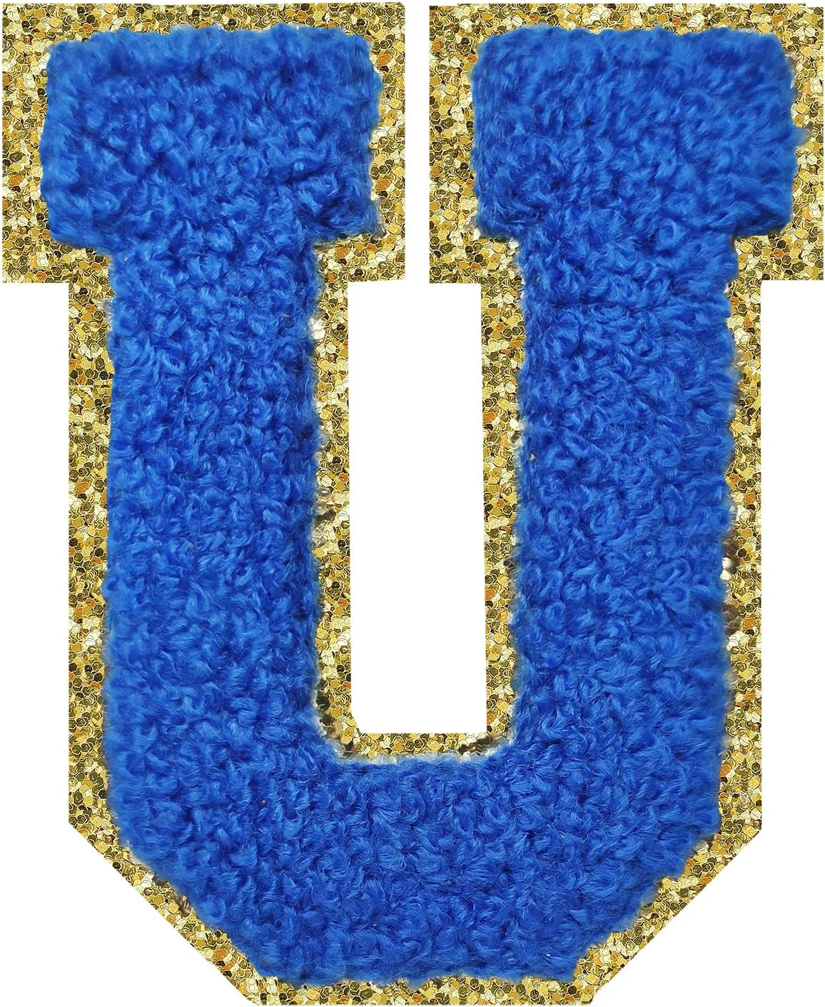 Amazon.com: Letter Patches Varsity Glitters Chenille,3 PCS SPRT Iron on ...