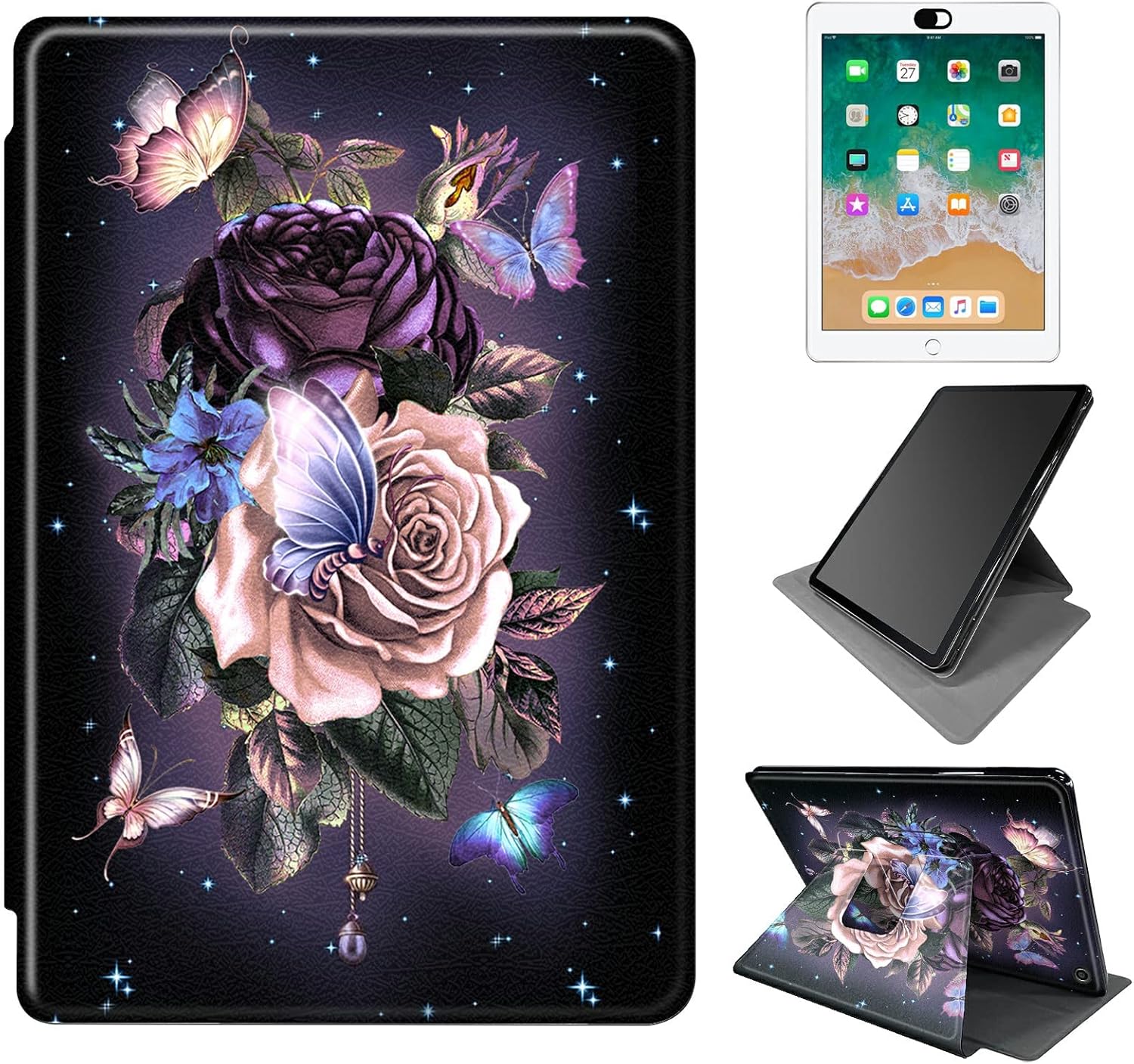 Amazon.com: Case for All-New Kindle Fire HD 10 & 10 Plus Tablet 10.1 ...