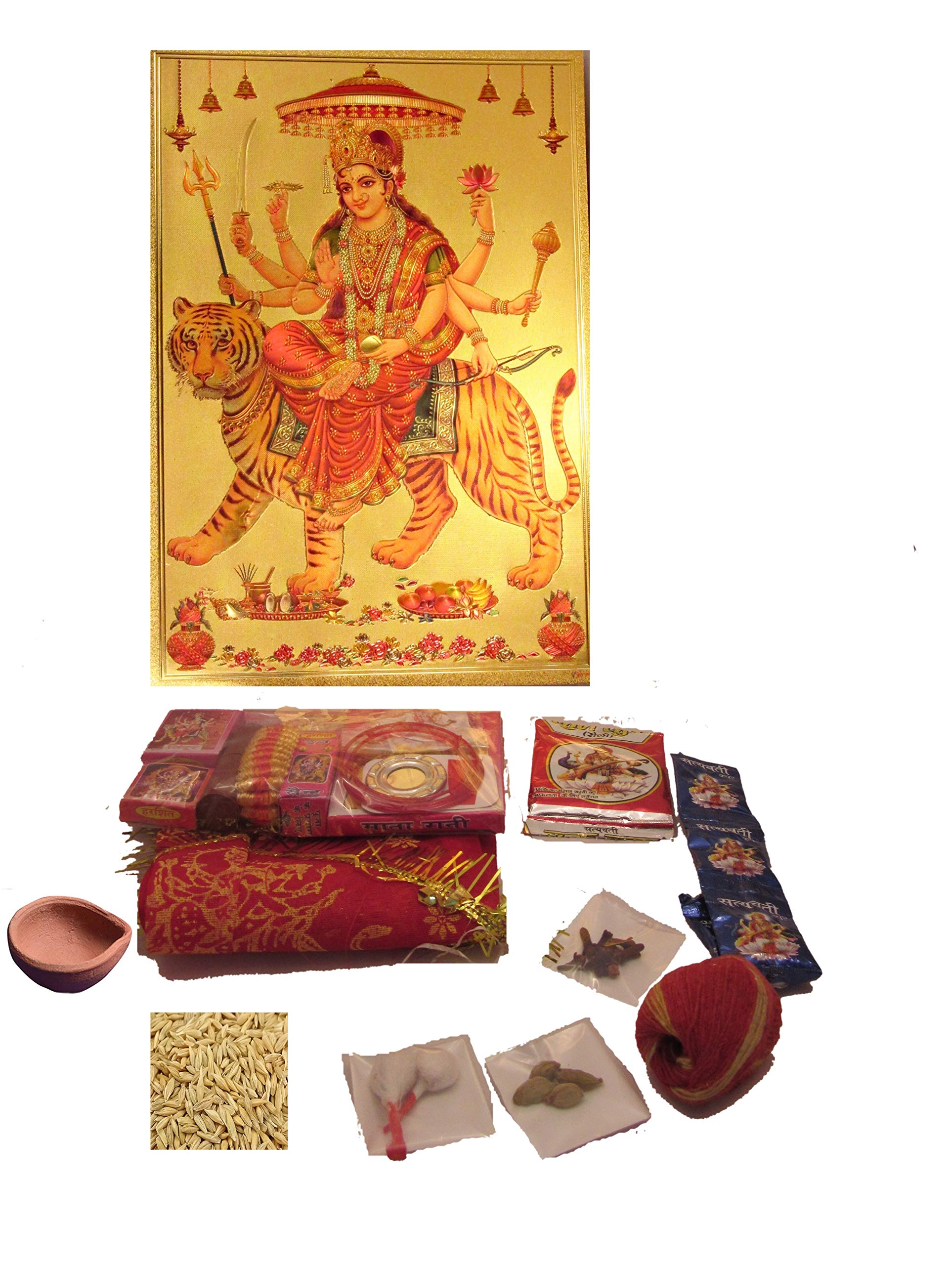 Buy Suninow Navratri Pooja Kit/Devi Pooja Kit/Durga Pooja Kit/Navratri ...