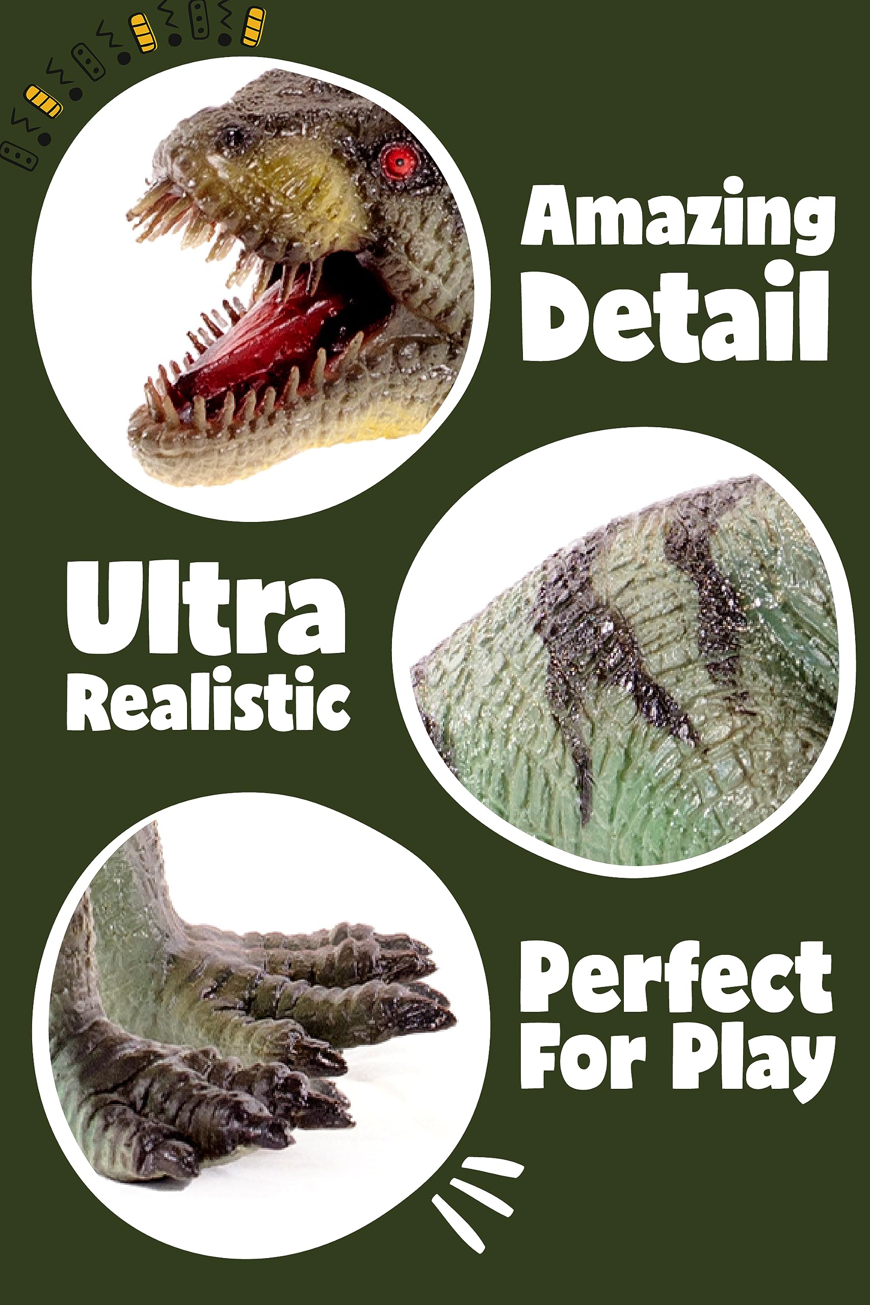 Keycraft Soft Stuffed T-Rex | Ultra-Realistic Dinosaur Toy Figure | 46cm – BigaMart
