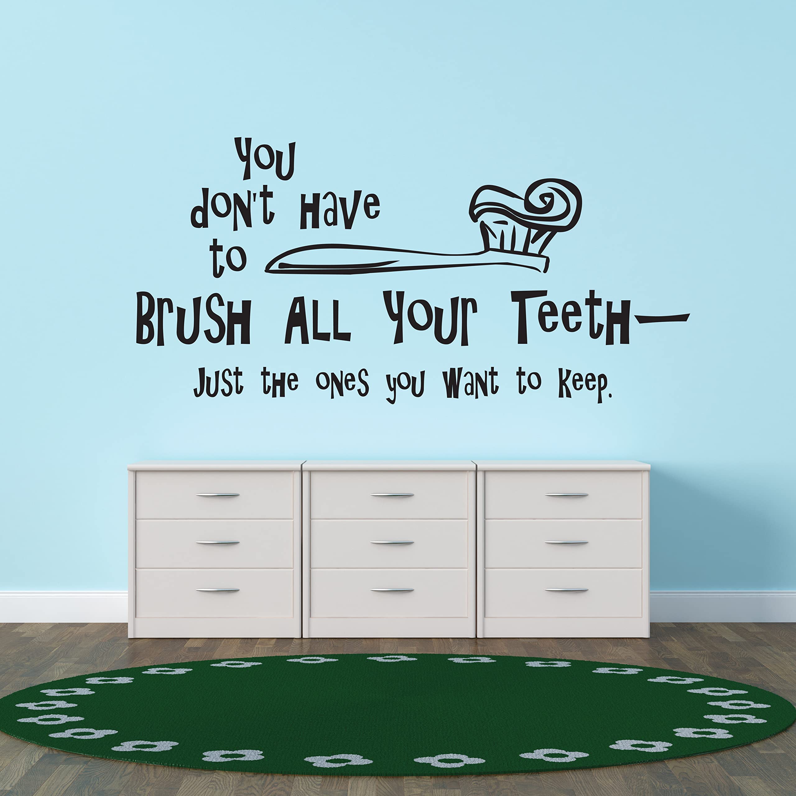 Toothbrush Funny Quotes Amazon.com: Funny Bathroom Canvas Wall Art