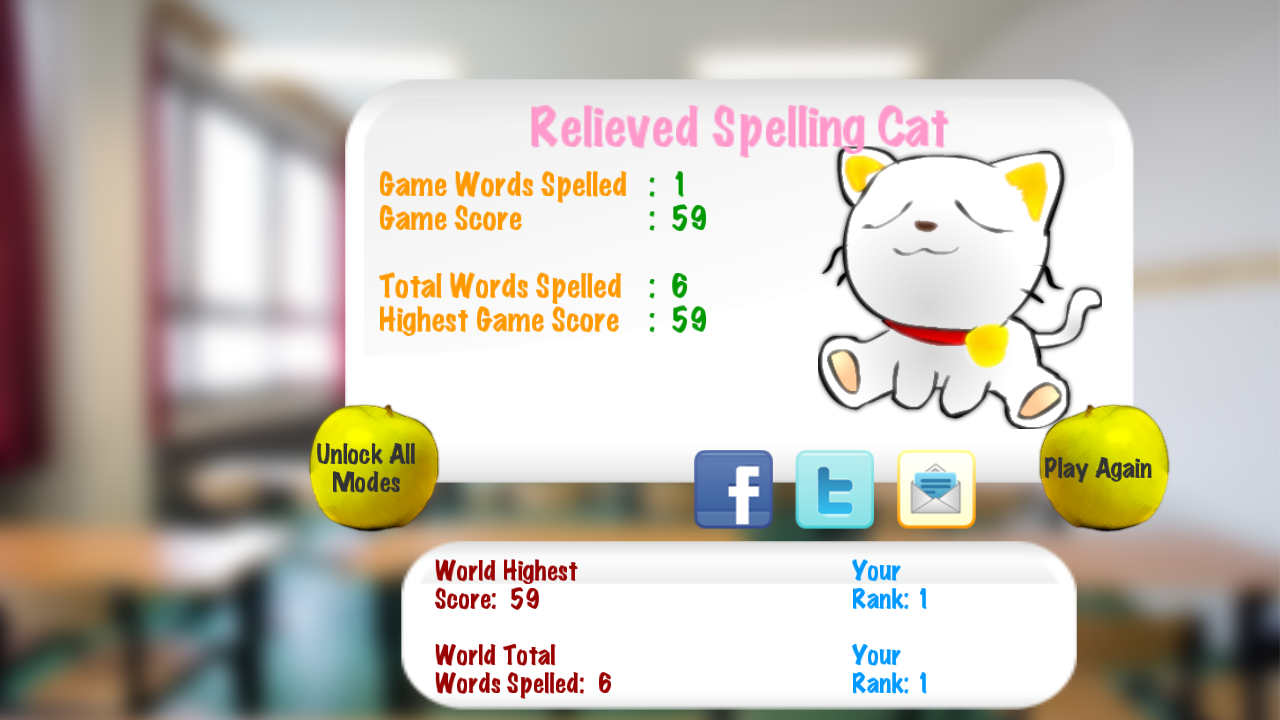 Spelling Kitty - App on Amazon Appstore