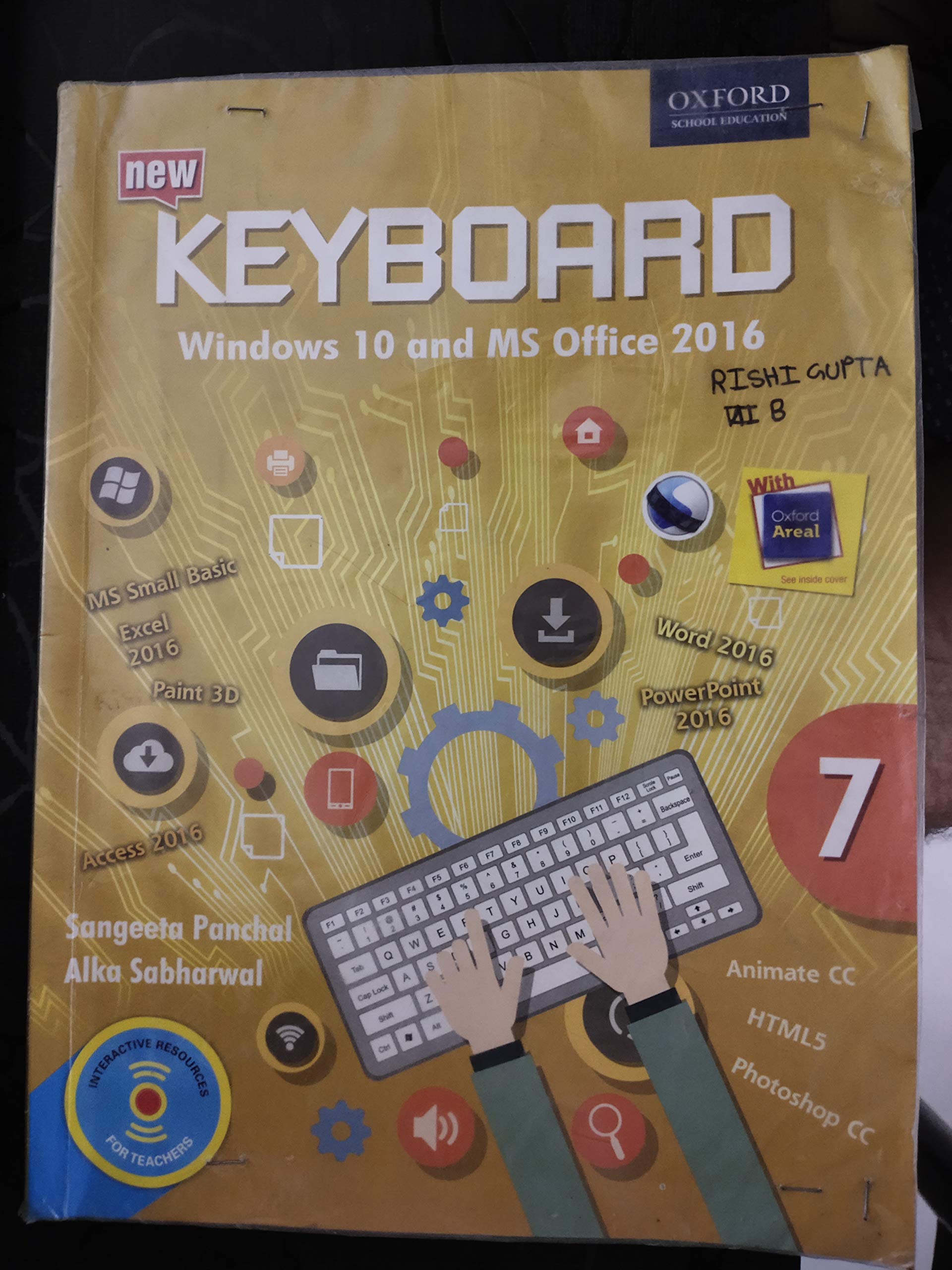 Keyboard Windows 10 Office 2016 Class 7 : Alka Sabharwal and Sangeeta ...