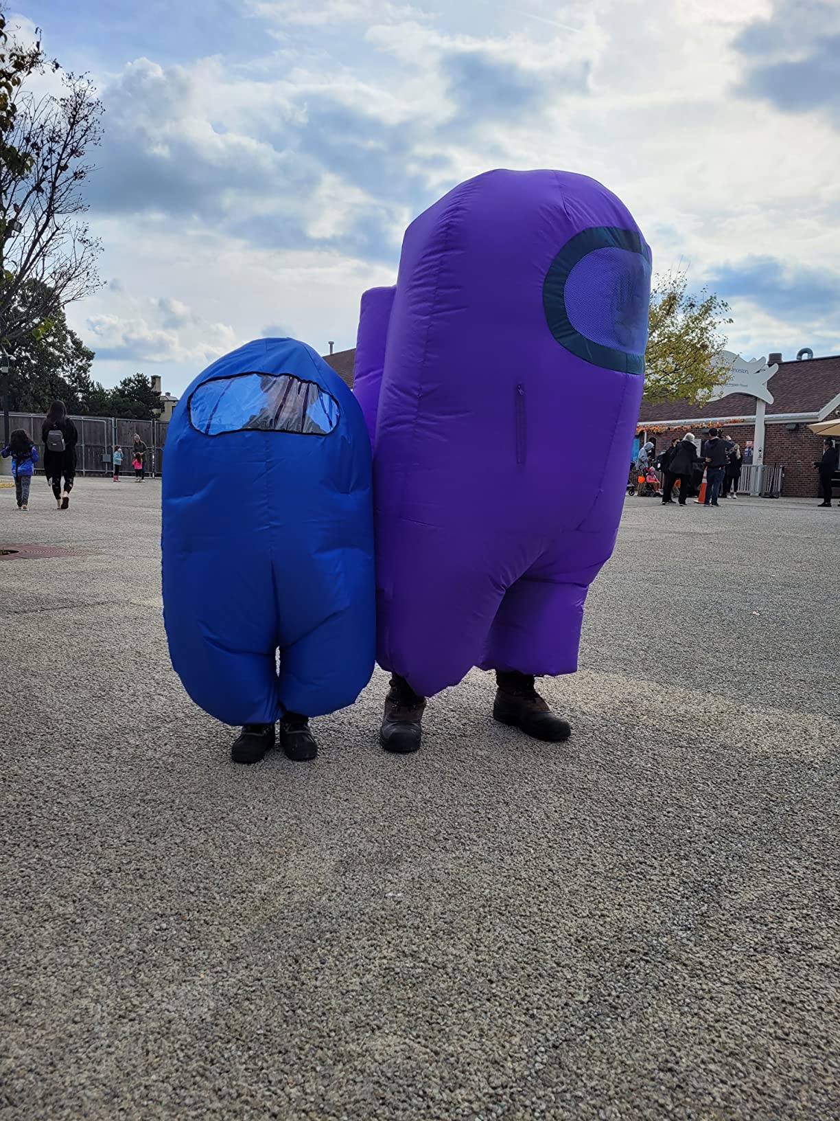 Amazon.com: YuMe Official Among Us – Toikido Inflatable Cosplay Costume ...