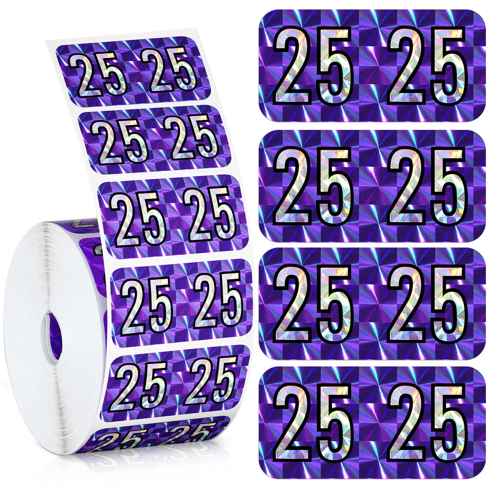 Amazon.com : Teling 500 Pcs 2025 Year Stickers File Folder Year Labels ...