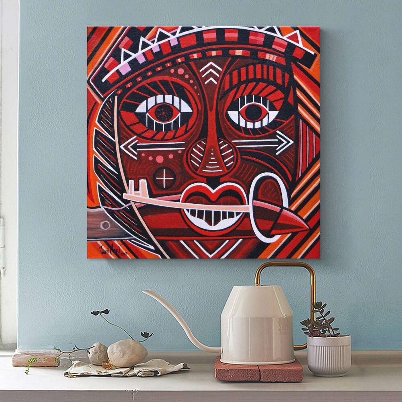 Kenyan Folk Art Kenya Parry Josiah's Folk Inspired Artworks Create A