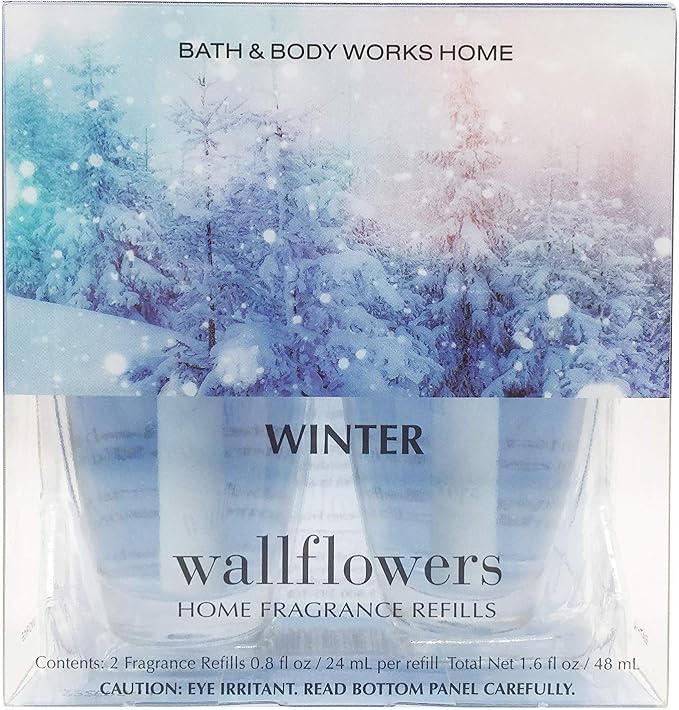 Amazon.com: Bath and Body Works Winter Wallflower Refill 2 Bulbs : Home ...