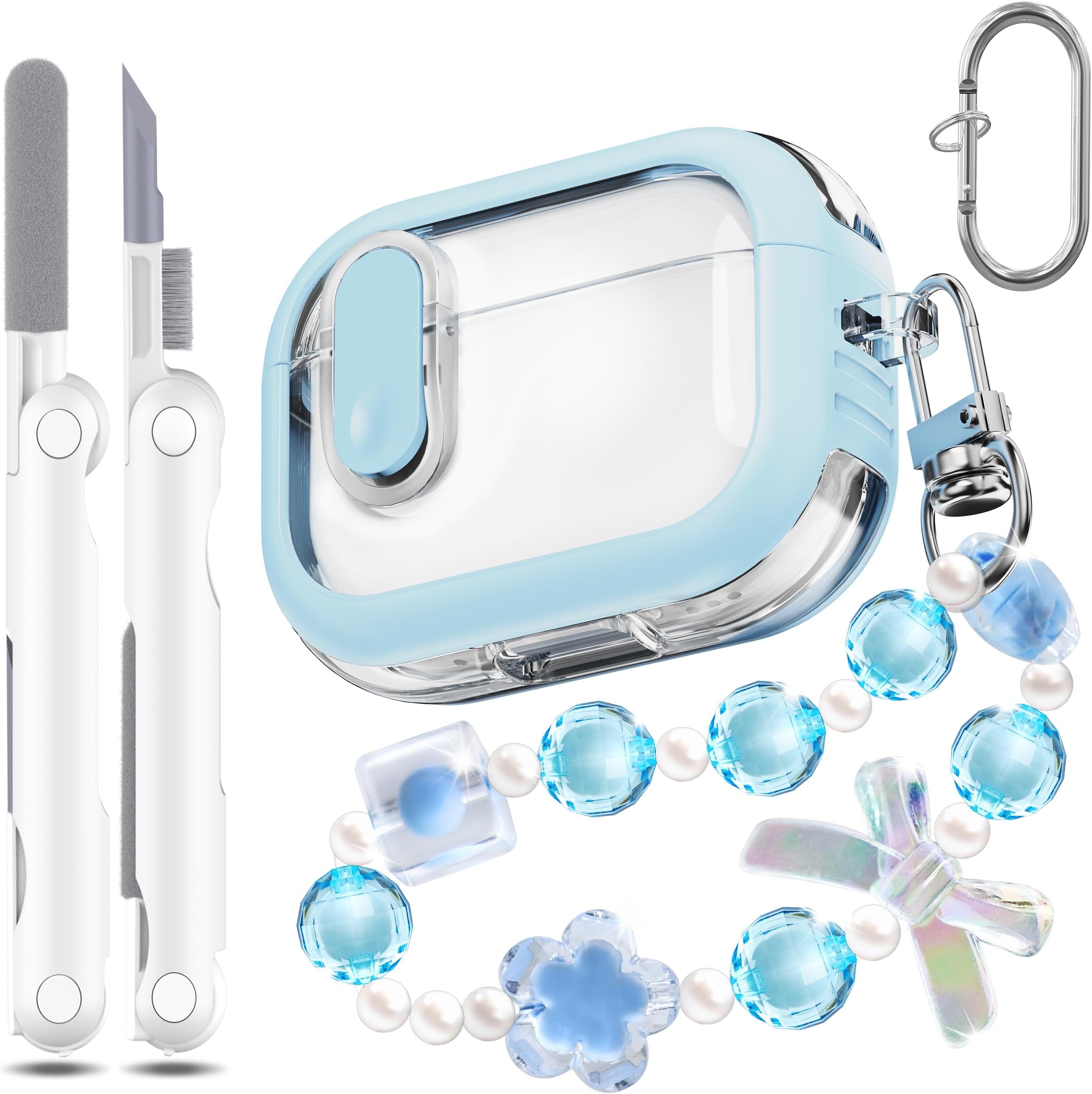 Amazon.com: MHYALUDO for AirPods Pro Case (2023/2022/2019, 2nd/1st Gen ...