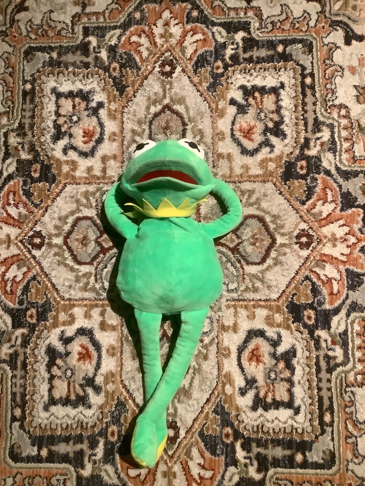 Amazon.com: Kermit Frog Hand Puppet, Kermit The Frog Stuffed Plush Toy ...
