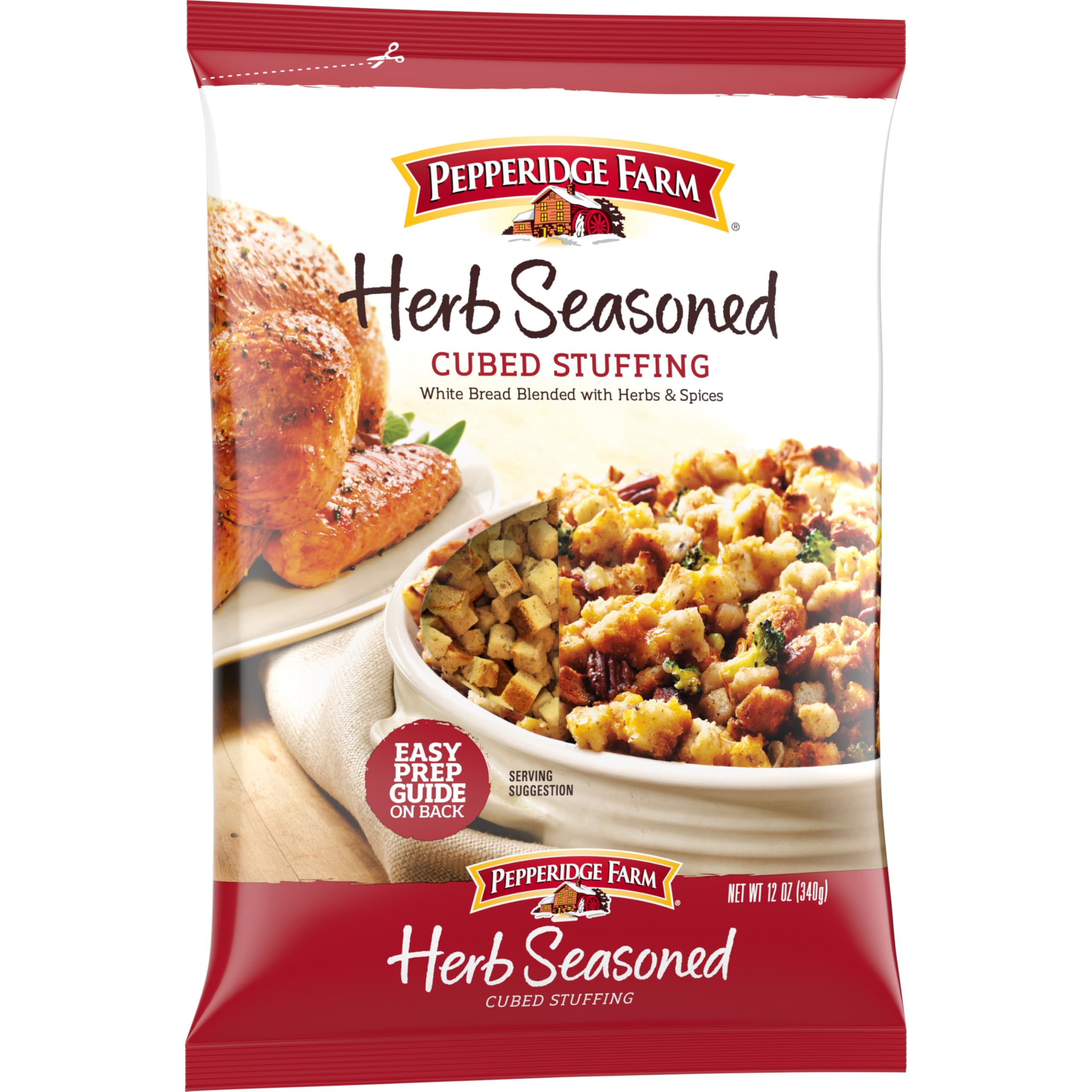 Snapklik.com : Pepperidge Farm Herb Seasoned Cubed Stuffing