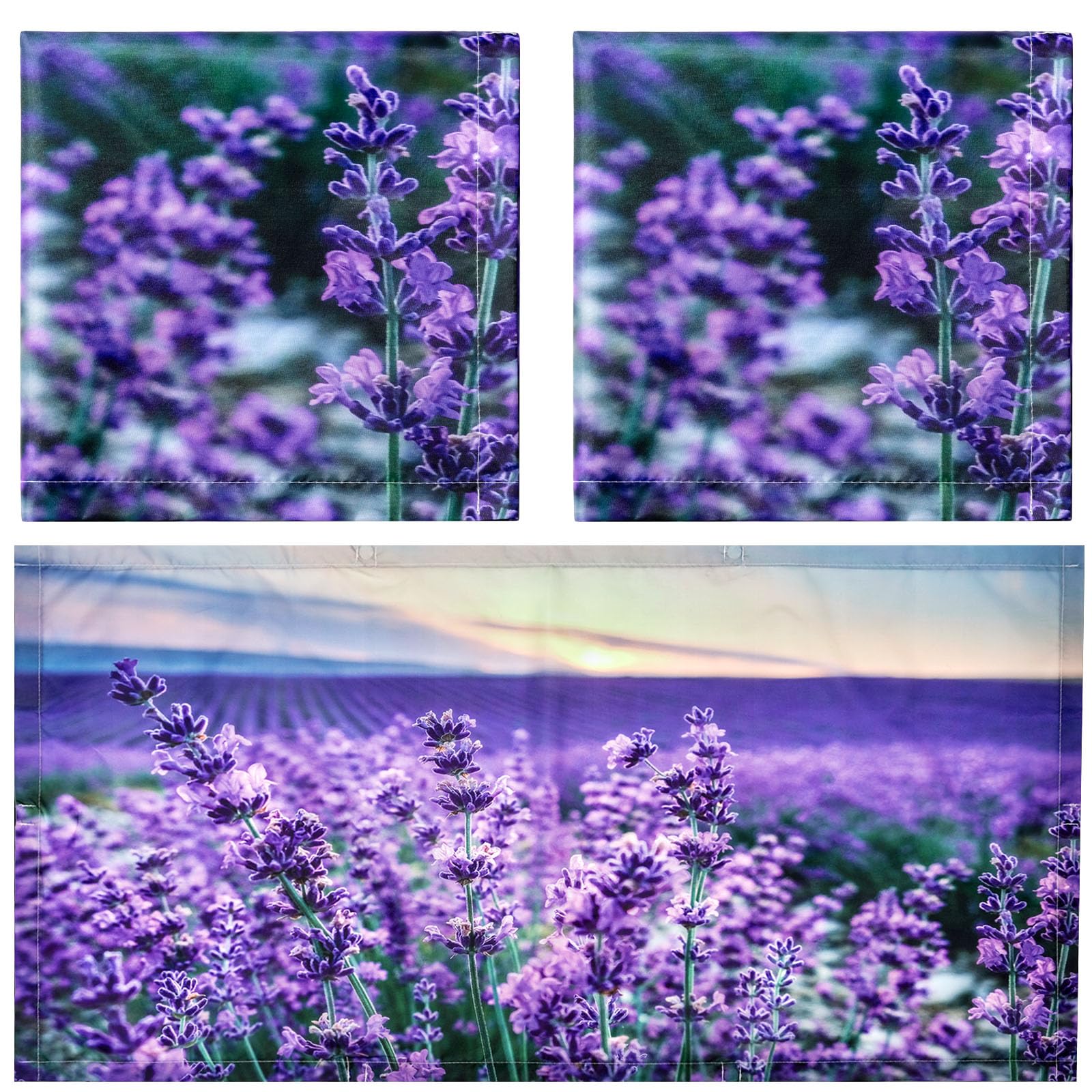 Hortsun Pack of 2 Fluorescent Light Covers 4 x 2 Feet Magnetic Ceiling ...