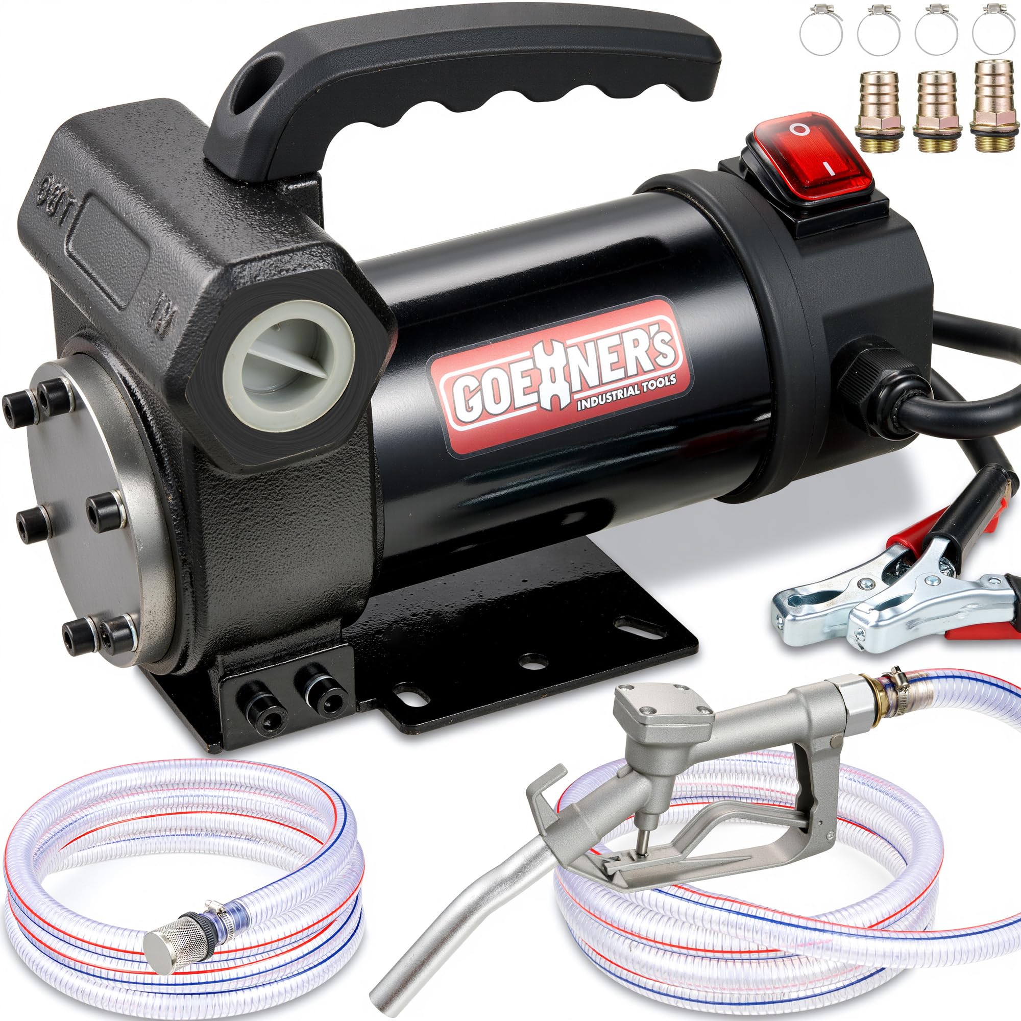 Snapklik.com : Upgrated Diesel Transfer Pump Kit, 12V Self Priming Fuel ...