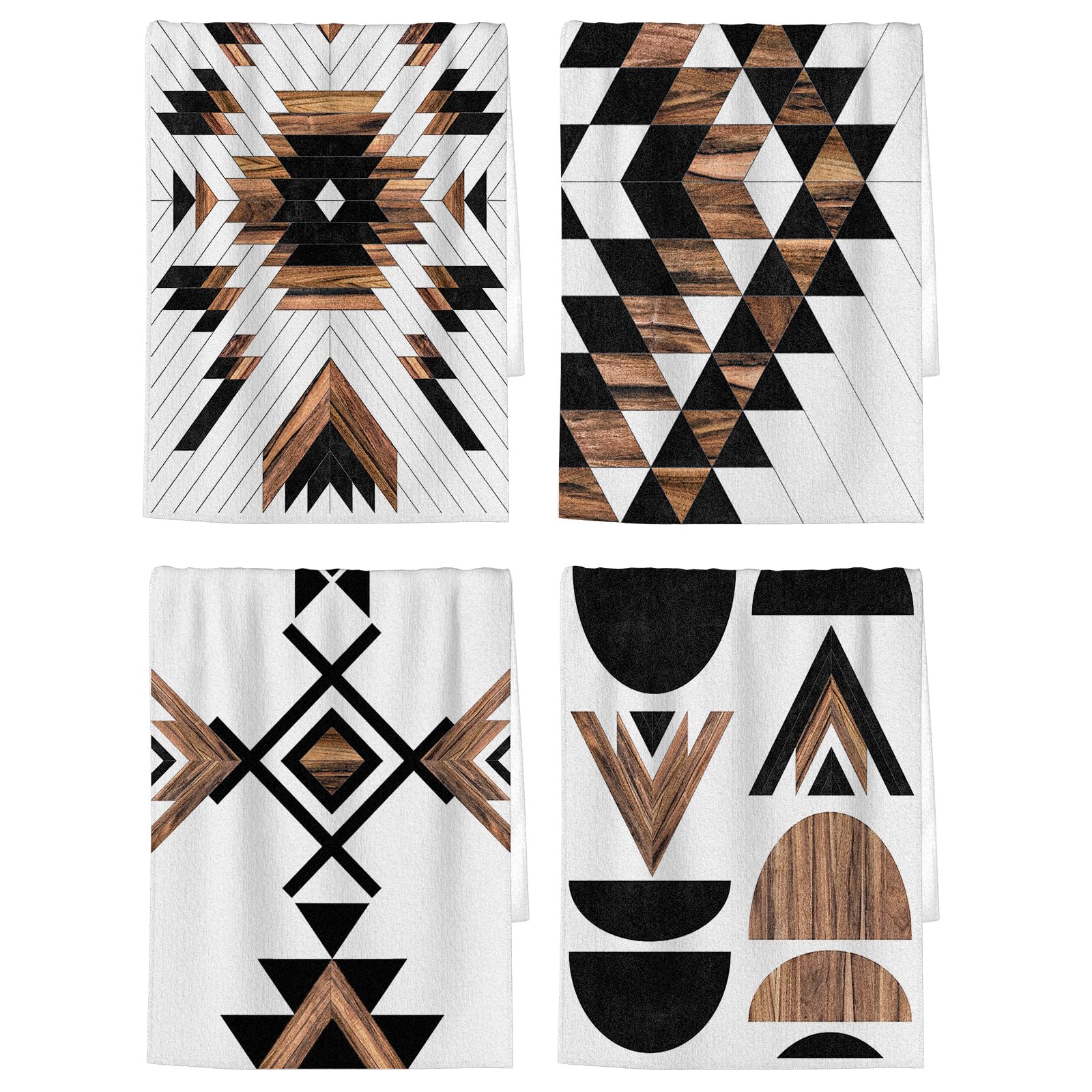 Amazon.com: Ceexolliss Western Aztec Kitchen Dish Cloth Towels Set of 4 ...