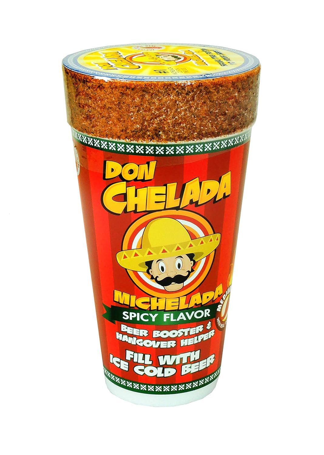 Amazon.com: Don Chelada , Michelada Cup Spicy 24-oz , Count 12 - Beer ...