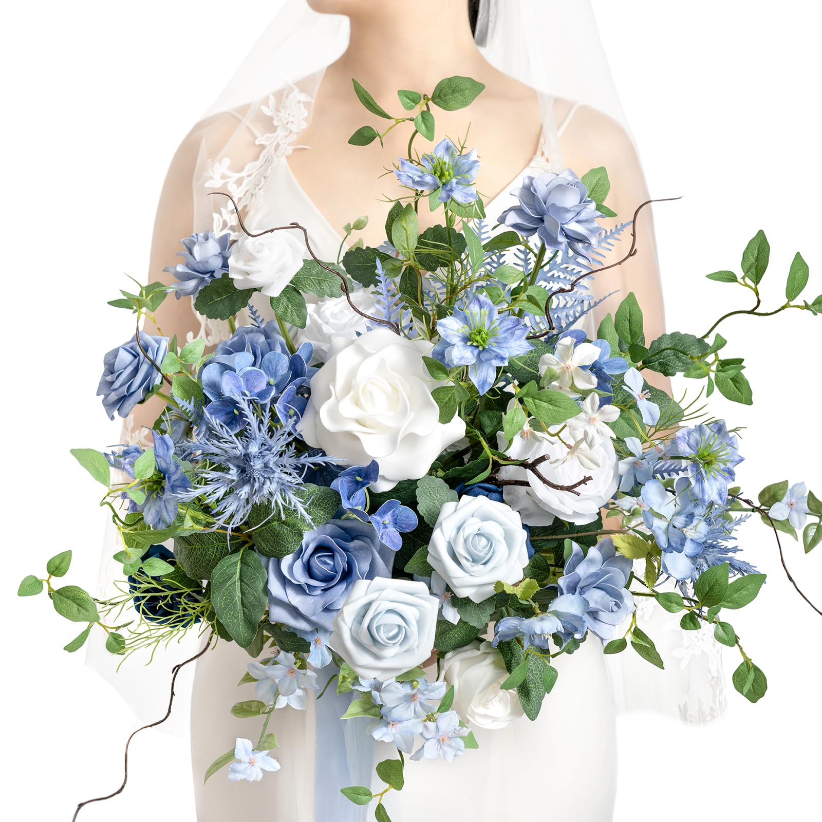 Ramos De Novia De Color Azul Menta