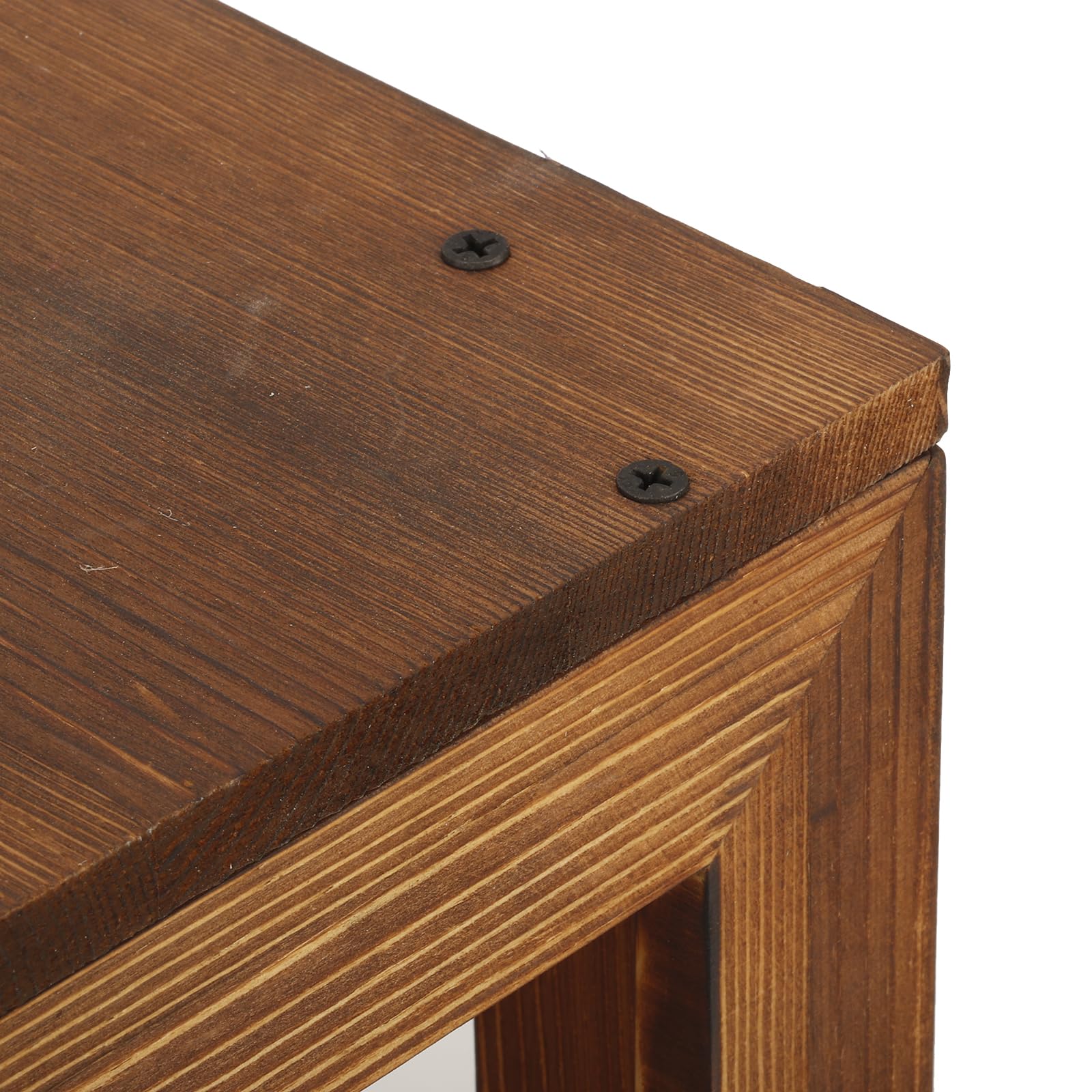 Snapklik.com : Tonchean Rotating Vinyl Record Storage - Wooden Album ...