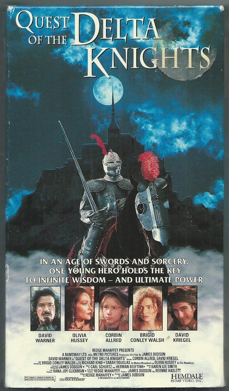 Amazon.com: Quest of the Delta Knights [VHS] : David Warner, Olivia Hussey: Movies & TV