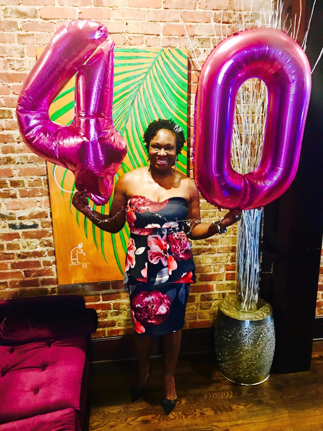 Amazon.com: 40inch Pink Number 40 Jumbo foil Helium Balloons for ...