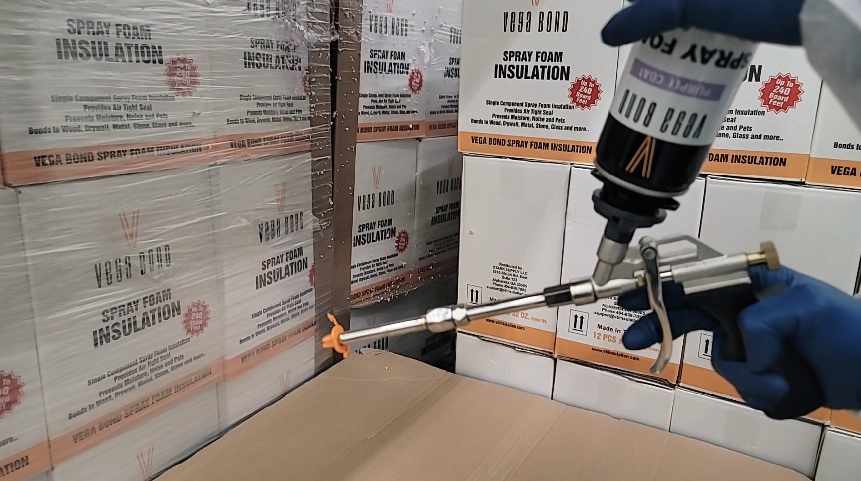 Watch How to Apply Spray Foam with New Pro-foam Gun on Amazon Live