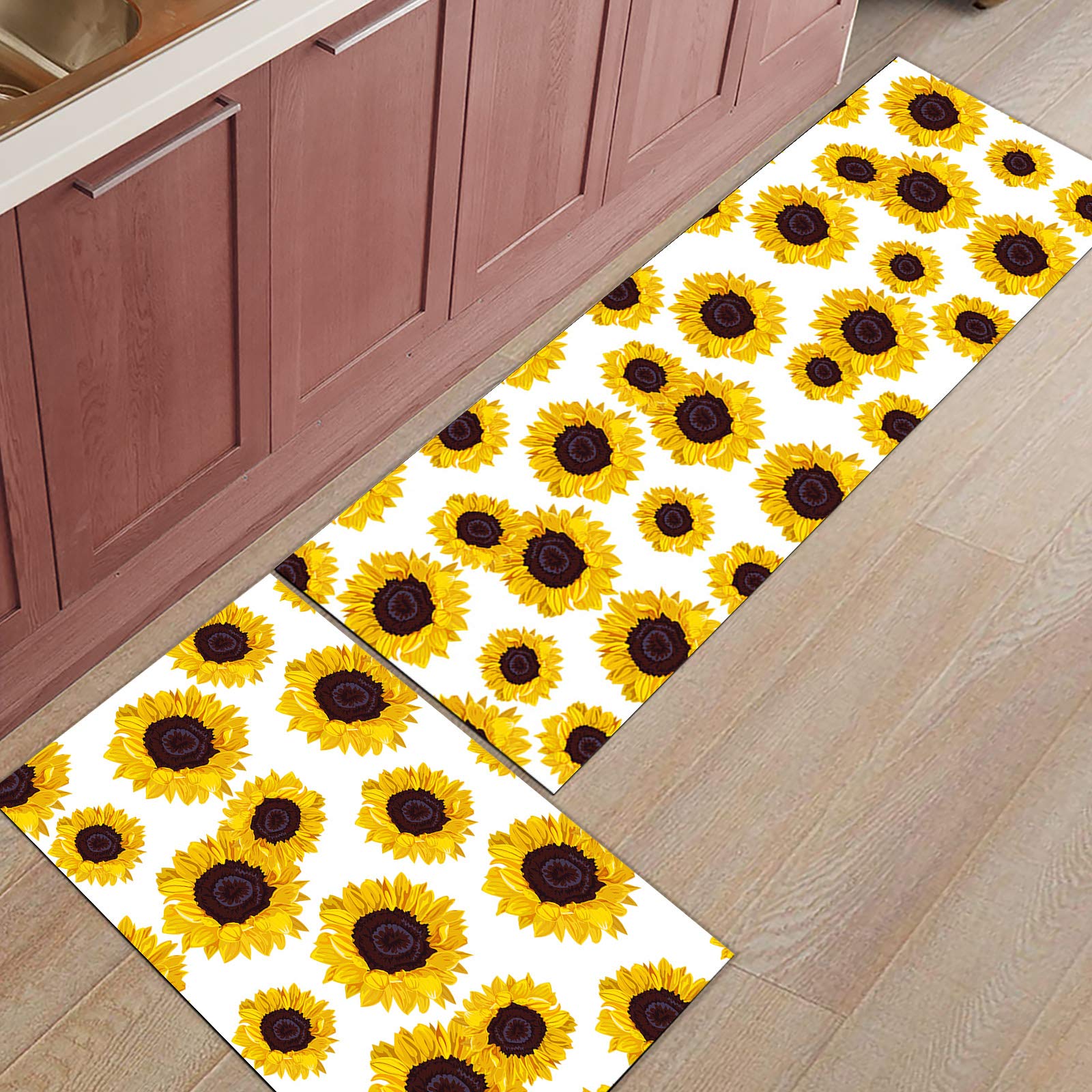 Sunflower Kitchen Rugs Washable | Bryont Blog