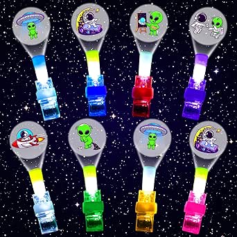 Amazon.com: 24pcs Space astronaut alien Finger Lights,Finger ...