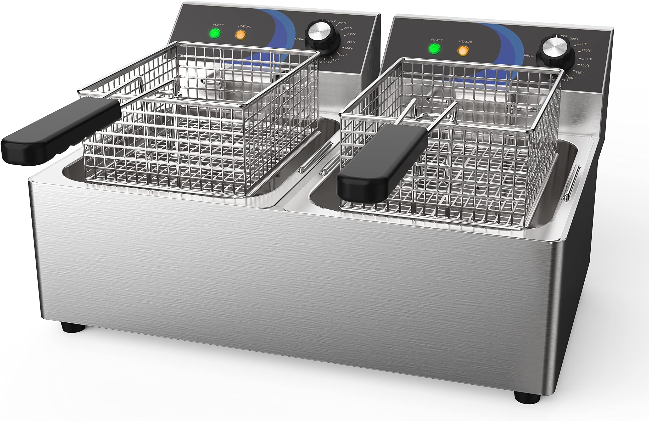 Amazon.com: KWS DY-16 Commercial Electric 3500W Deep Fryer 15L ...