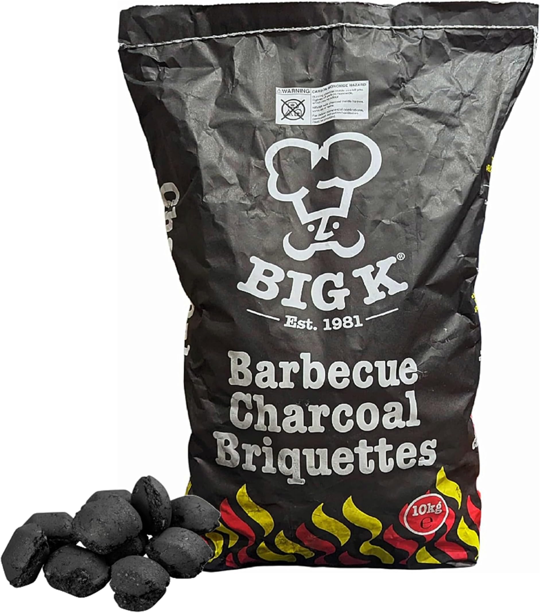 Big K Charcoal Briquettes 5kg : Amazon.co.uk: Garden