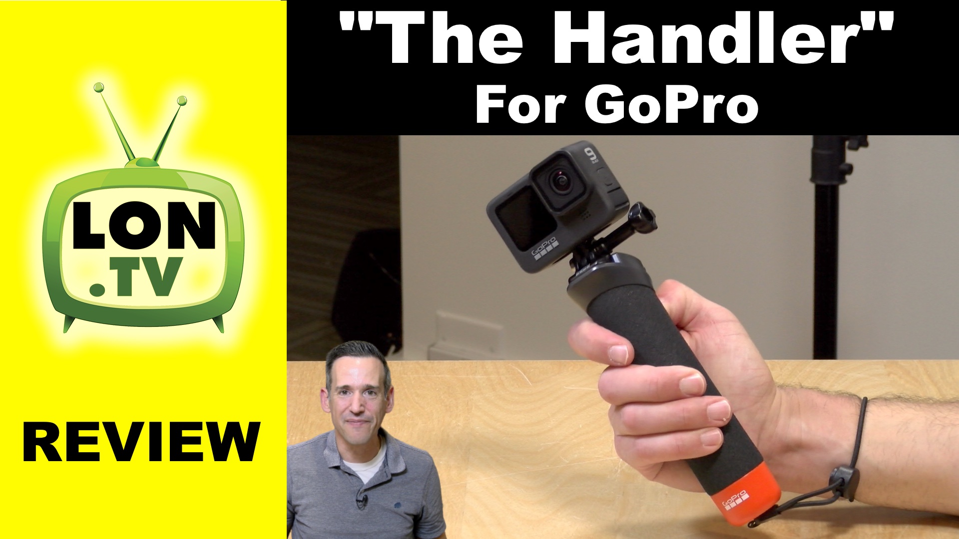 Watch The Handler Floating GoPro Grip / Handle Review on Amazon Live