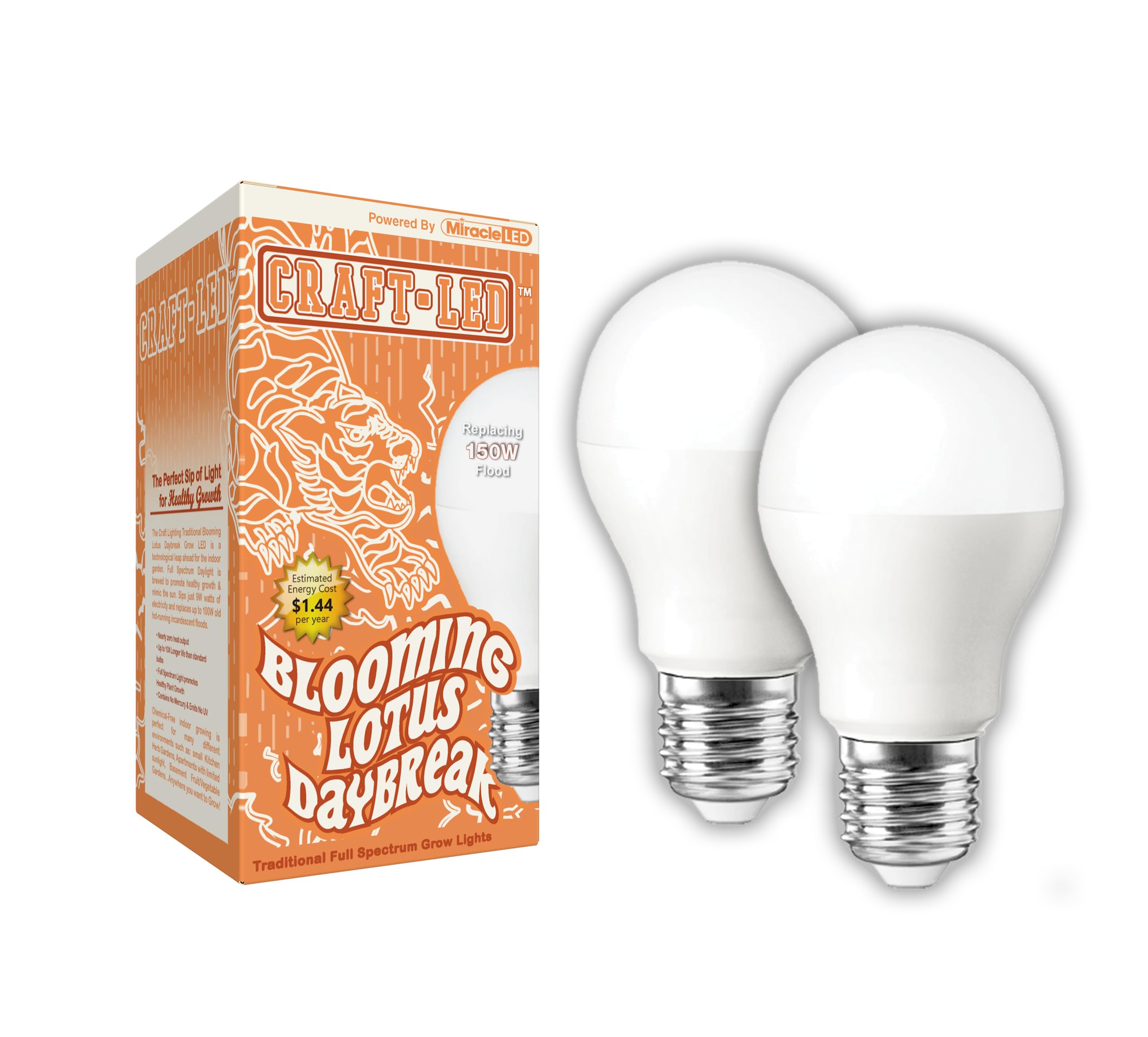 Amazon.com: Miracle LED Craft LED Blooming Lotus Daybreak Full Spectrum ...