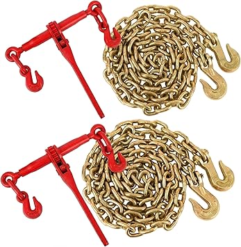 Amazon.com: 5/16in-3/8in Chain Binders Set of 2, Industrial G70 Chains ...