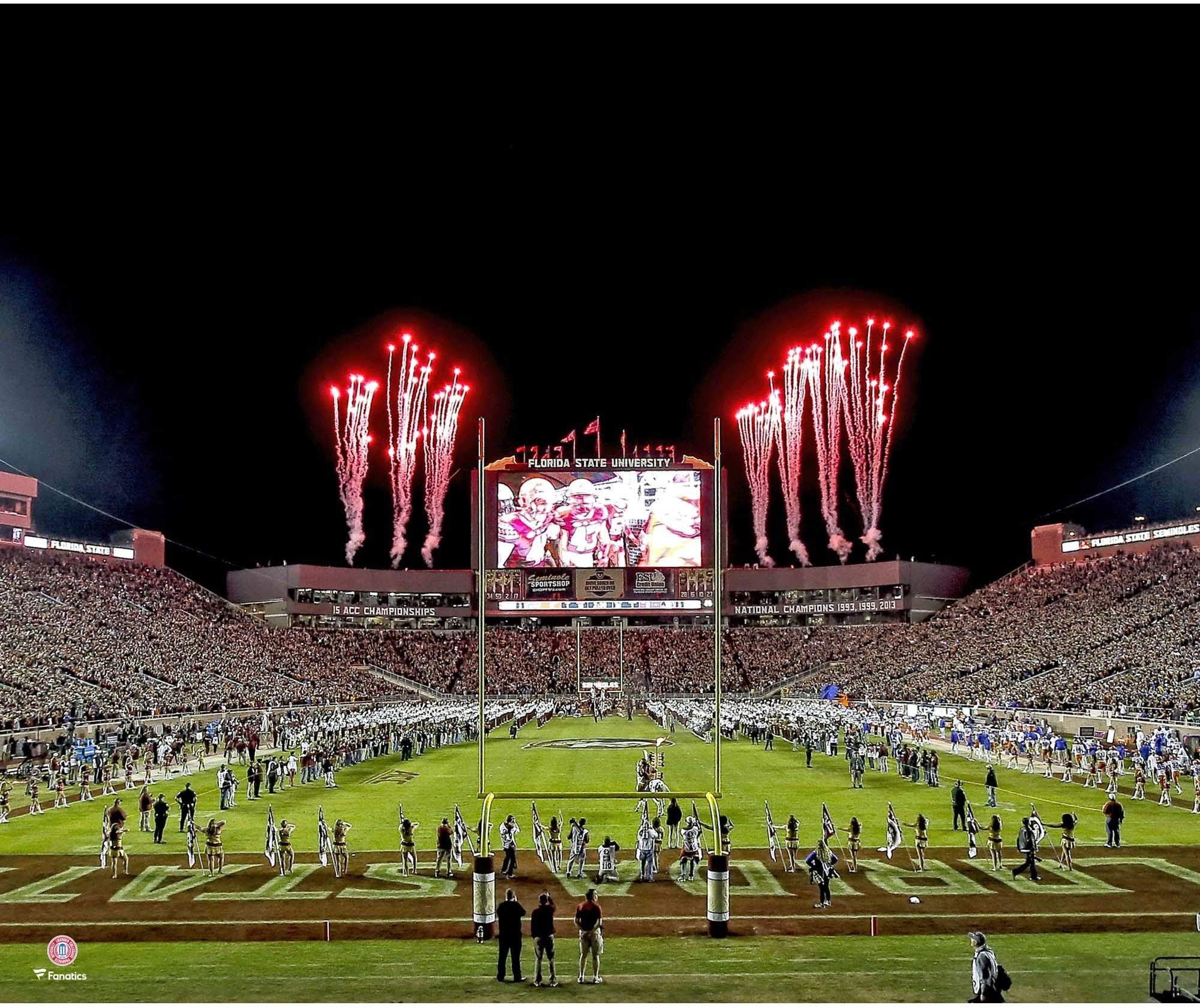 Fsu Football Stadium Night