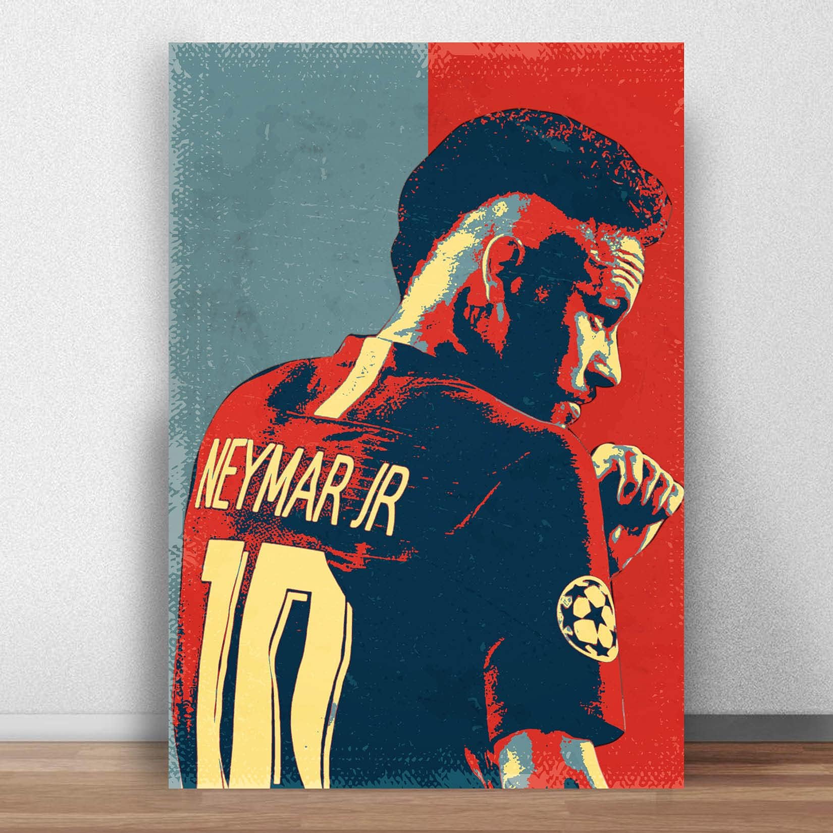 POSTER WALLAH Neymar Poster for Home Office and Student Room Wall ...