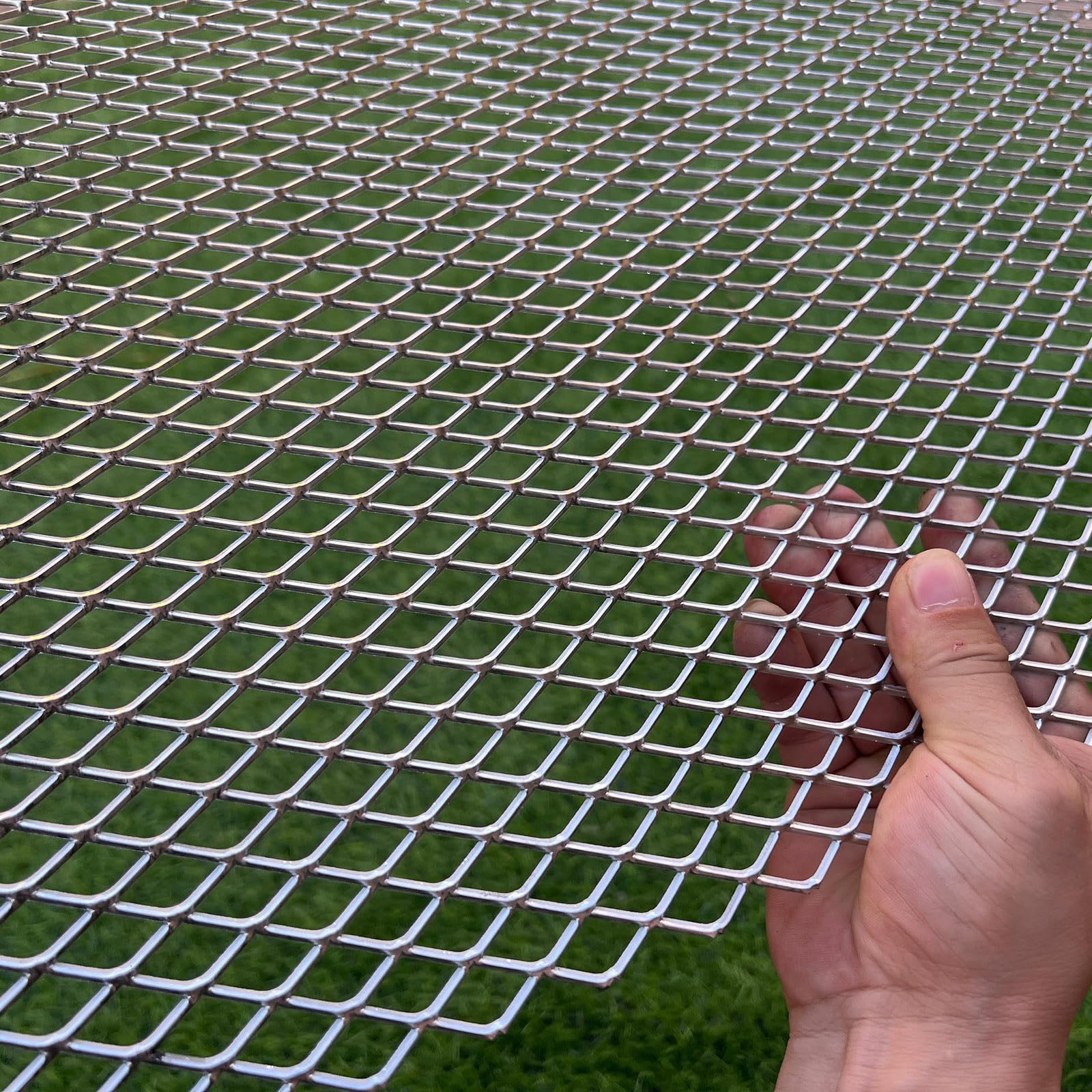 Snapklik.com : FengYoo 36"X18" 14 Gauge Expanded Metal Sheet Metal ...